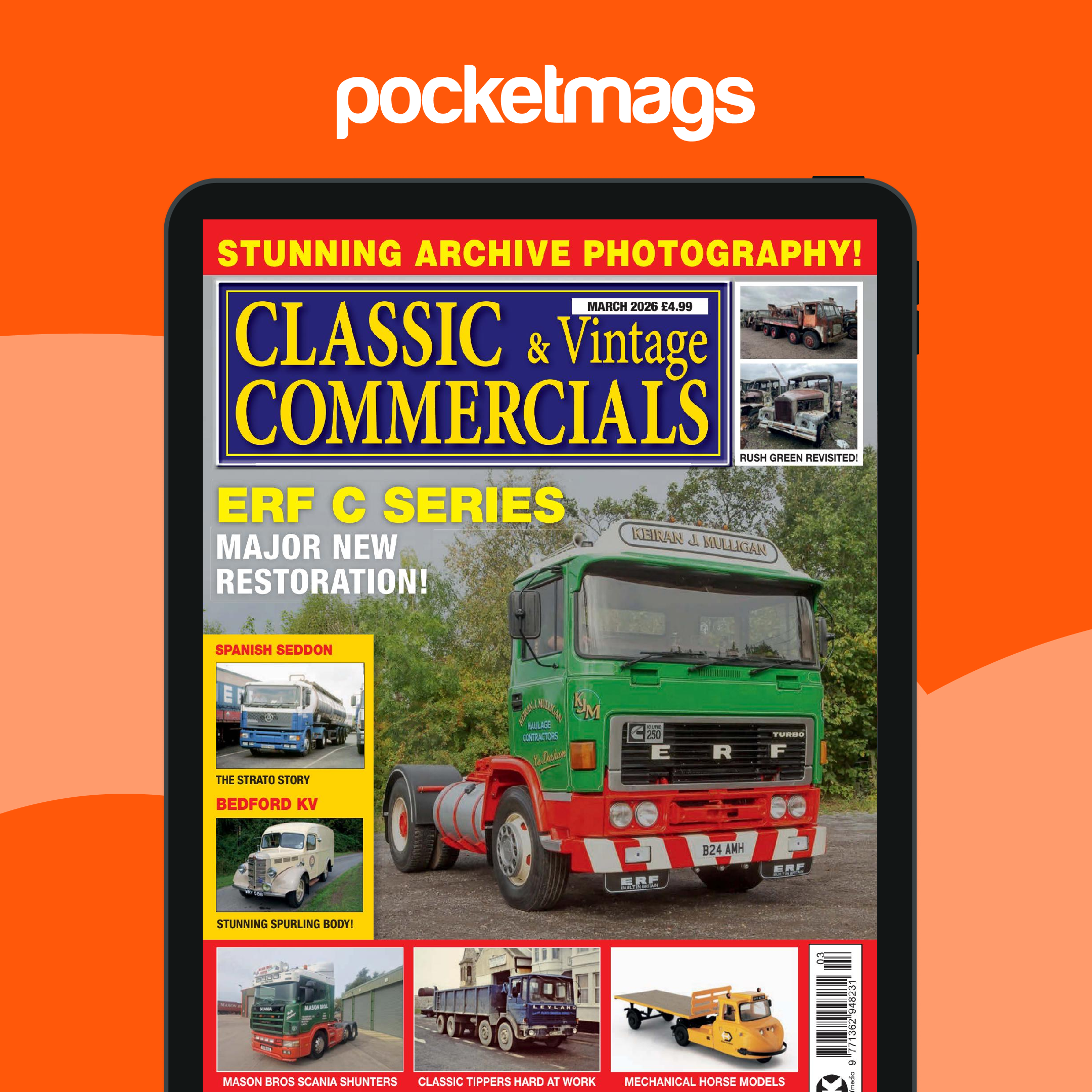 Classic & Vintage Commercials Magazine Subscriptions and Mar-26 Issue