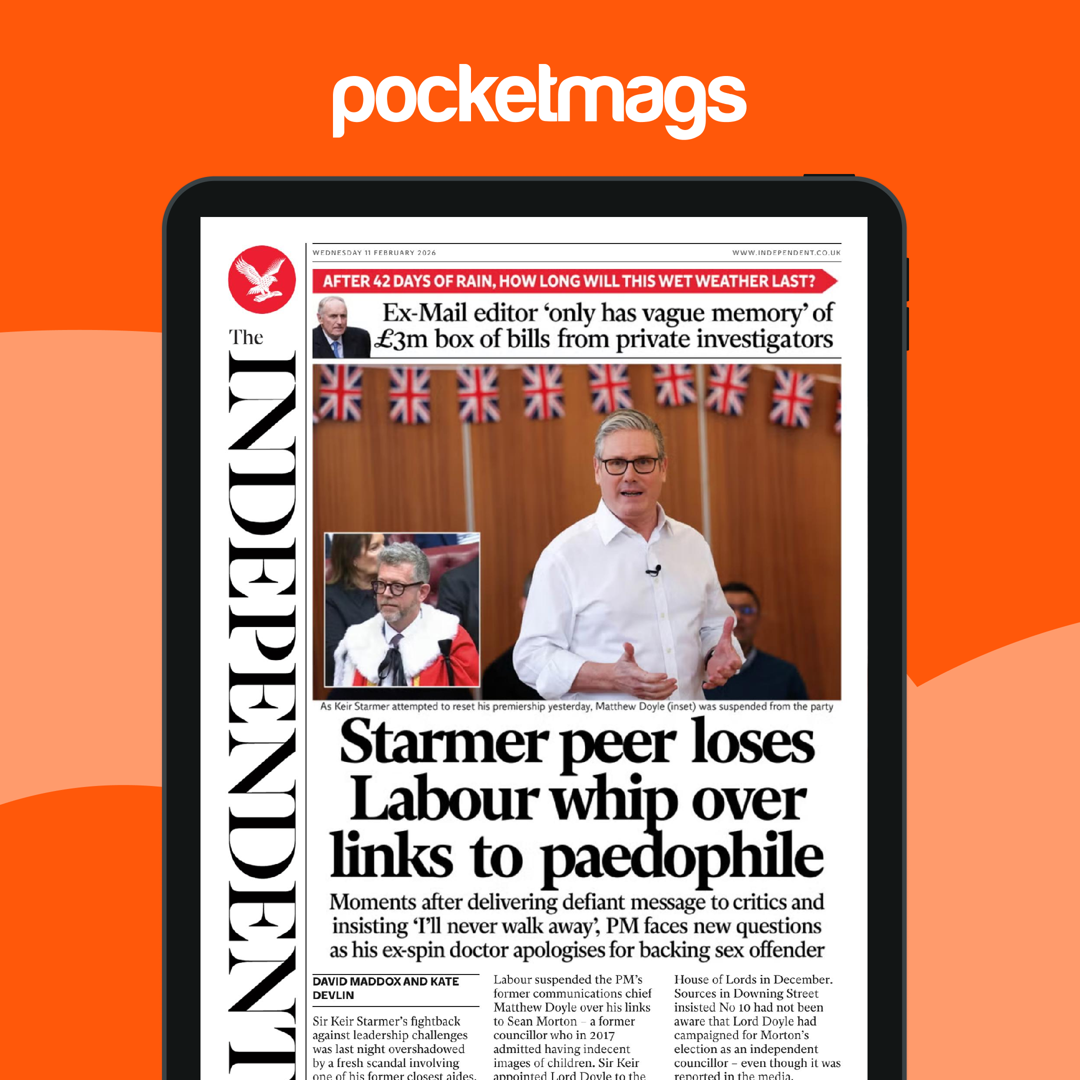The Independent Daily Edition Newspaper - Wednesday, 11 February 2026 ...