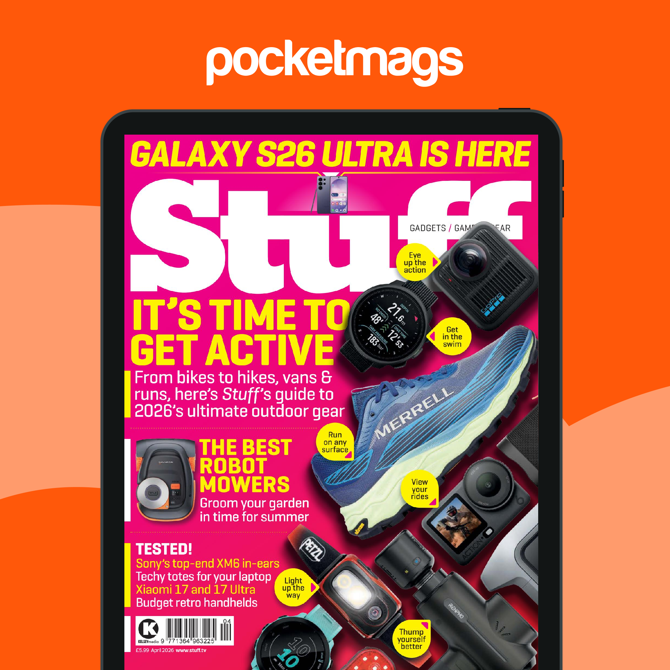 Stuff Magazine Subscriptions and April 2026 Issue