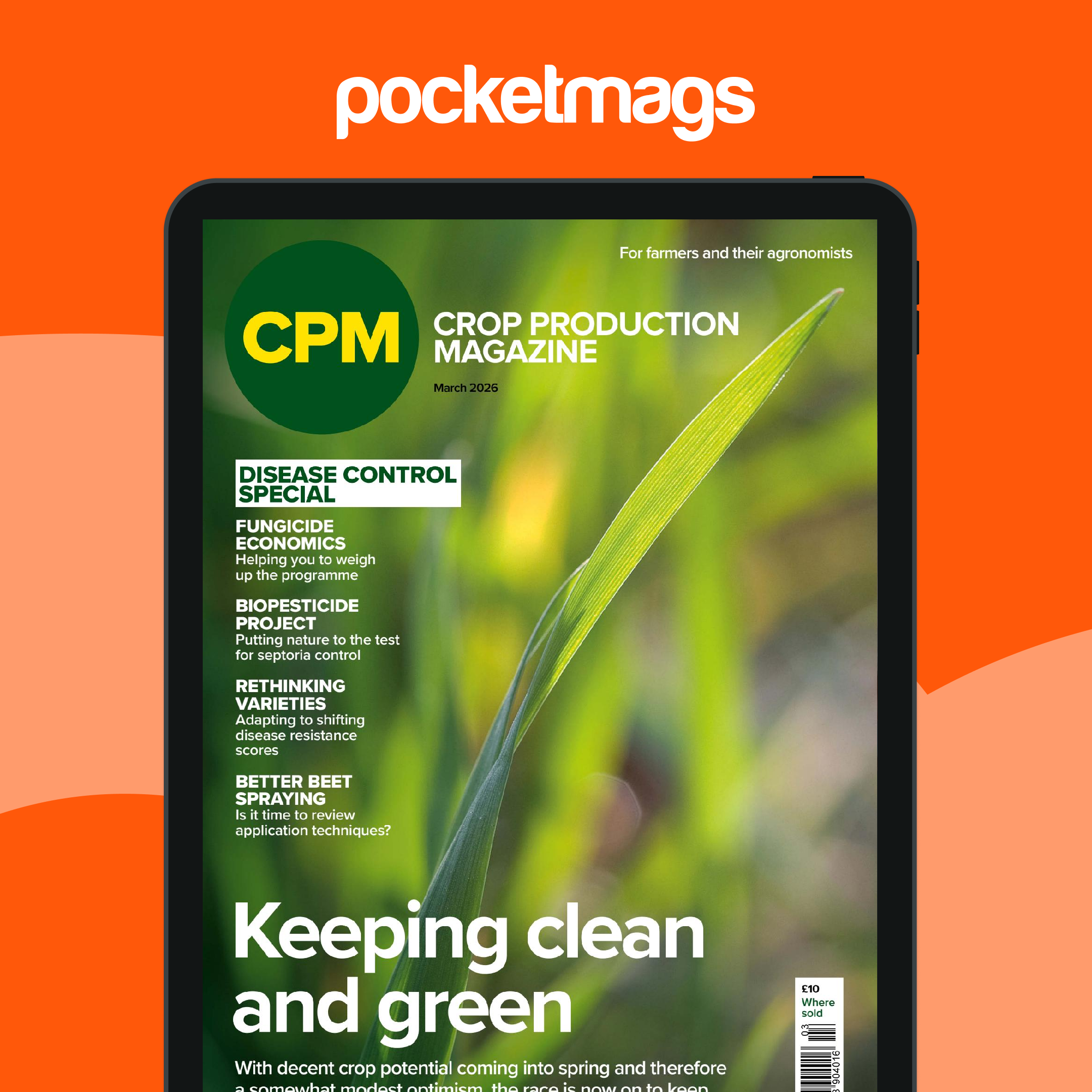Crop Production Magazine Subscriptions and March 2026 Issue