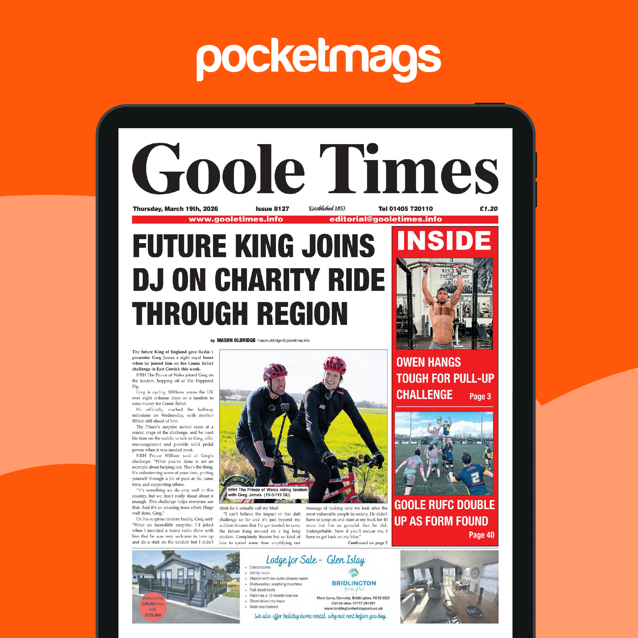 Goole Times Magazine - March 19th 2026 Vorige editie
