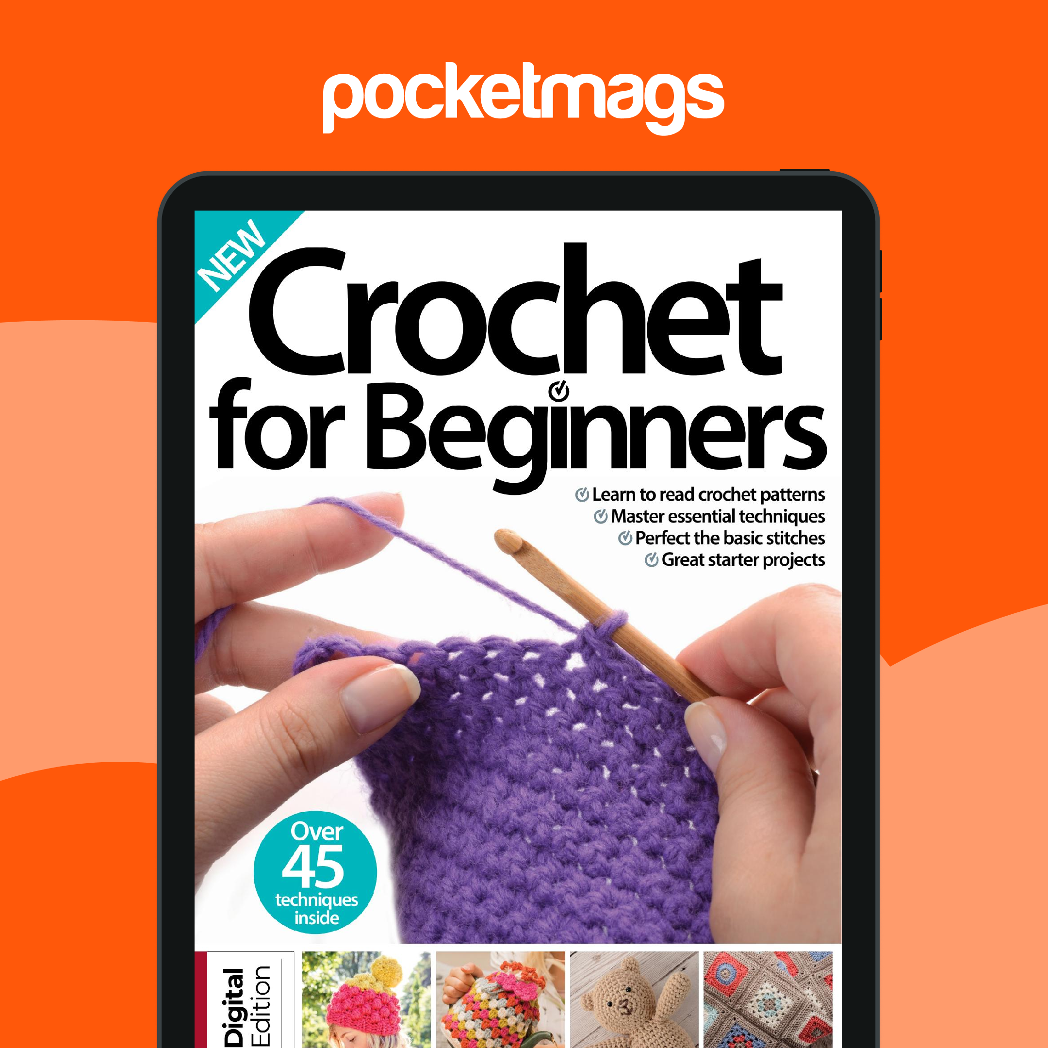 Home Interests Bookazine - Crochet for Beginners Twenty-fifth Edition ...