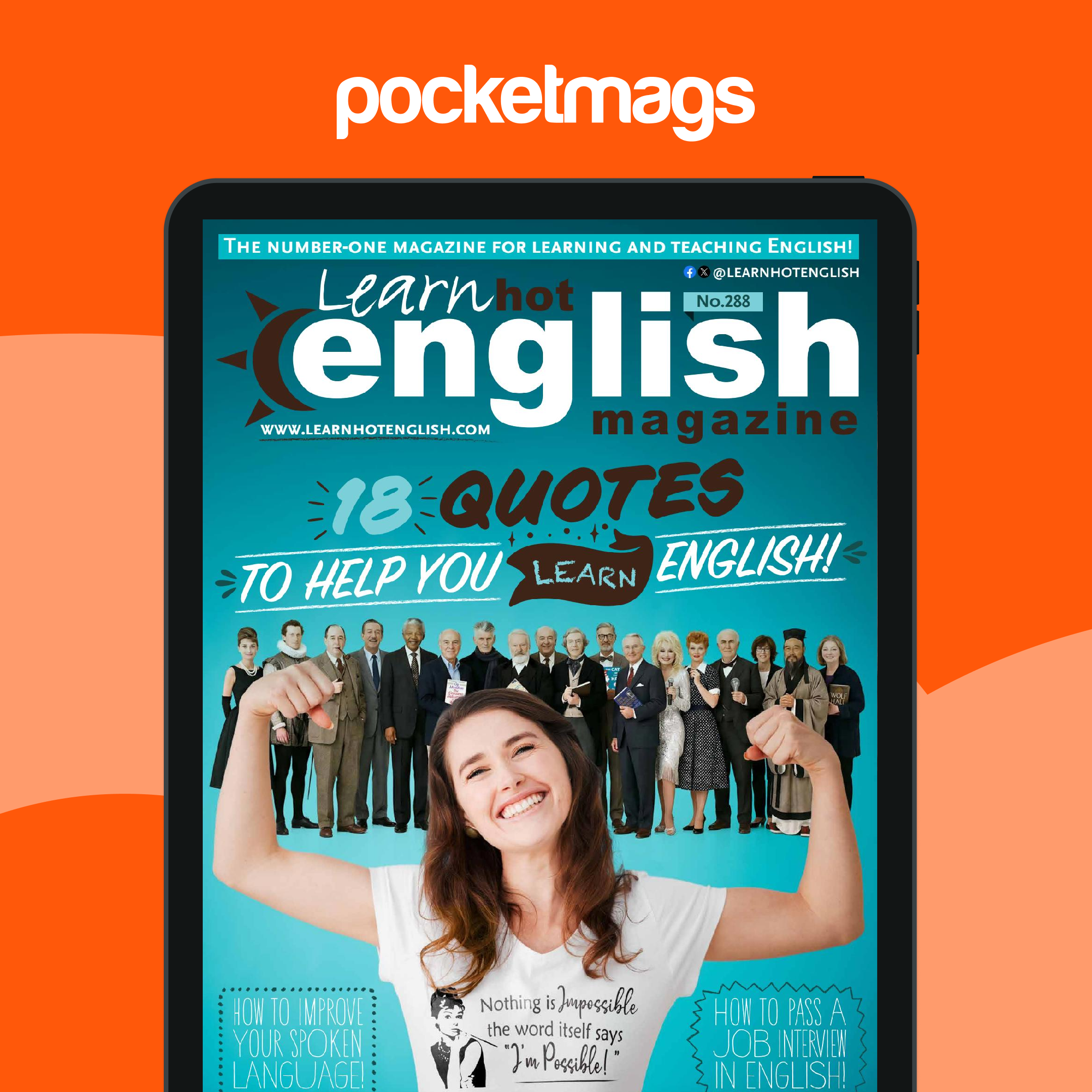 Learn Hot English Magazine Subscriptions and 288 Issue