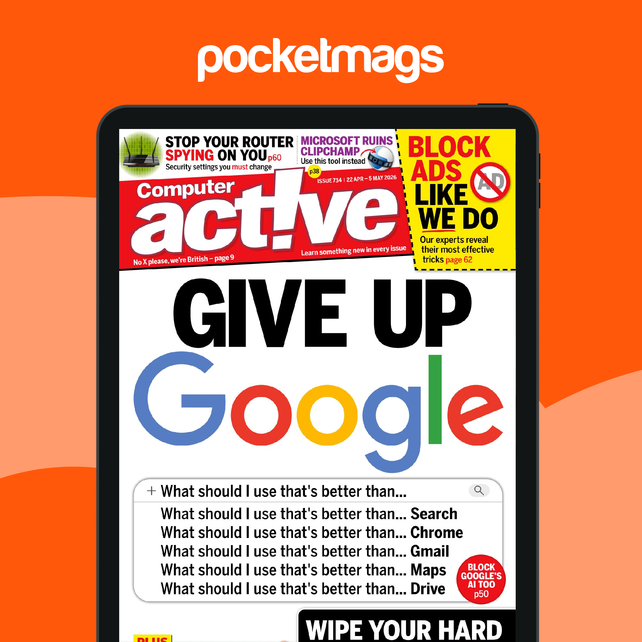Computer Active Magazine - 734 Back Issue