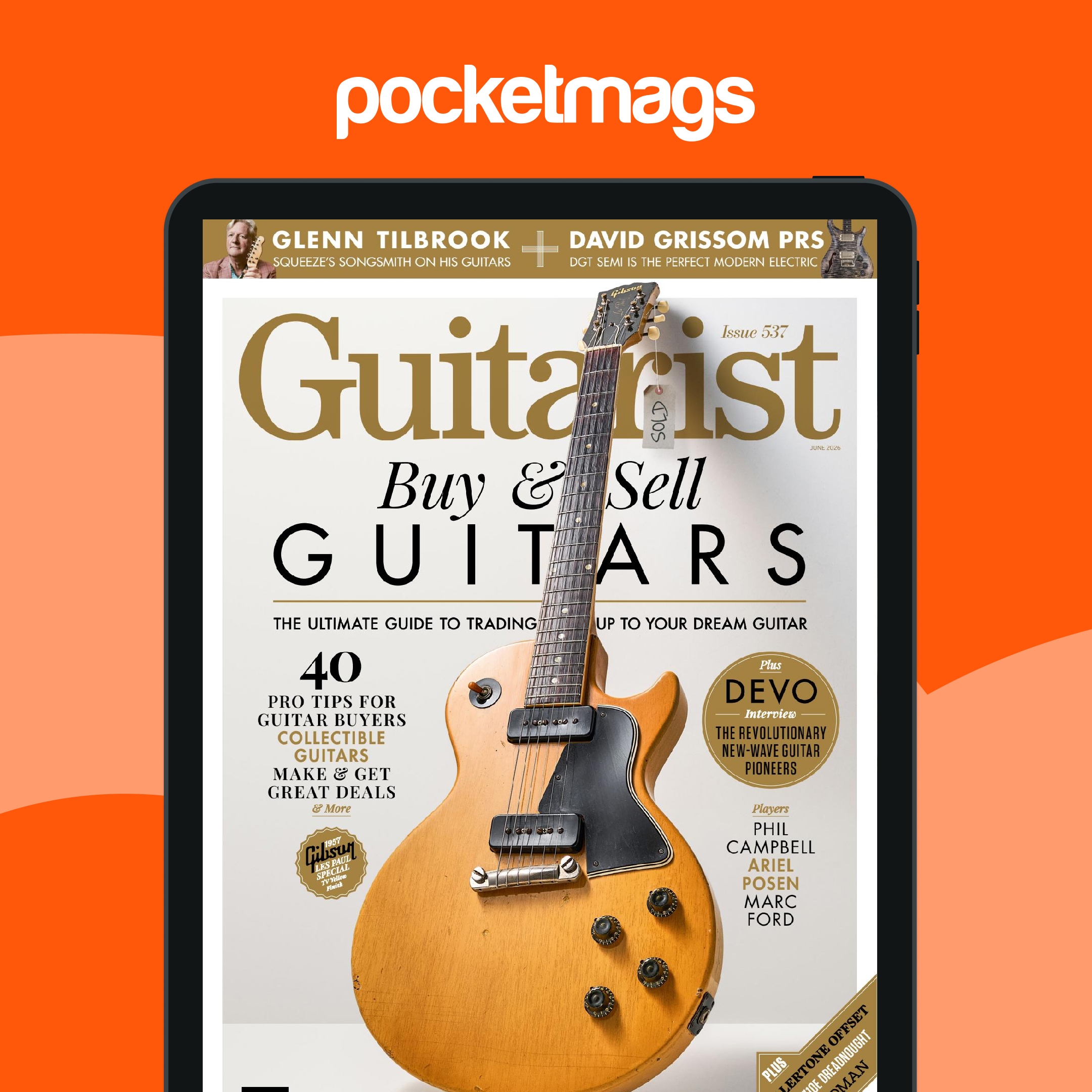 Guitarist Magazine Subscriptions and June 2026 Issue