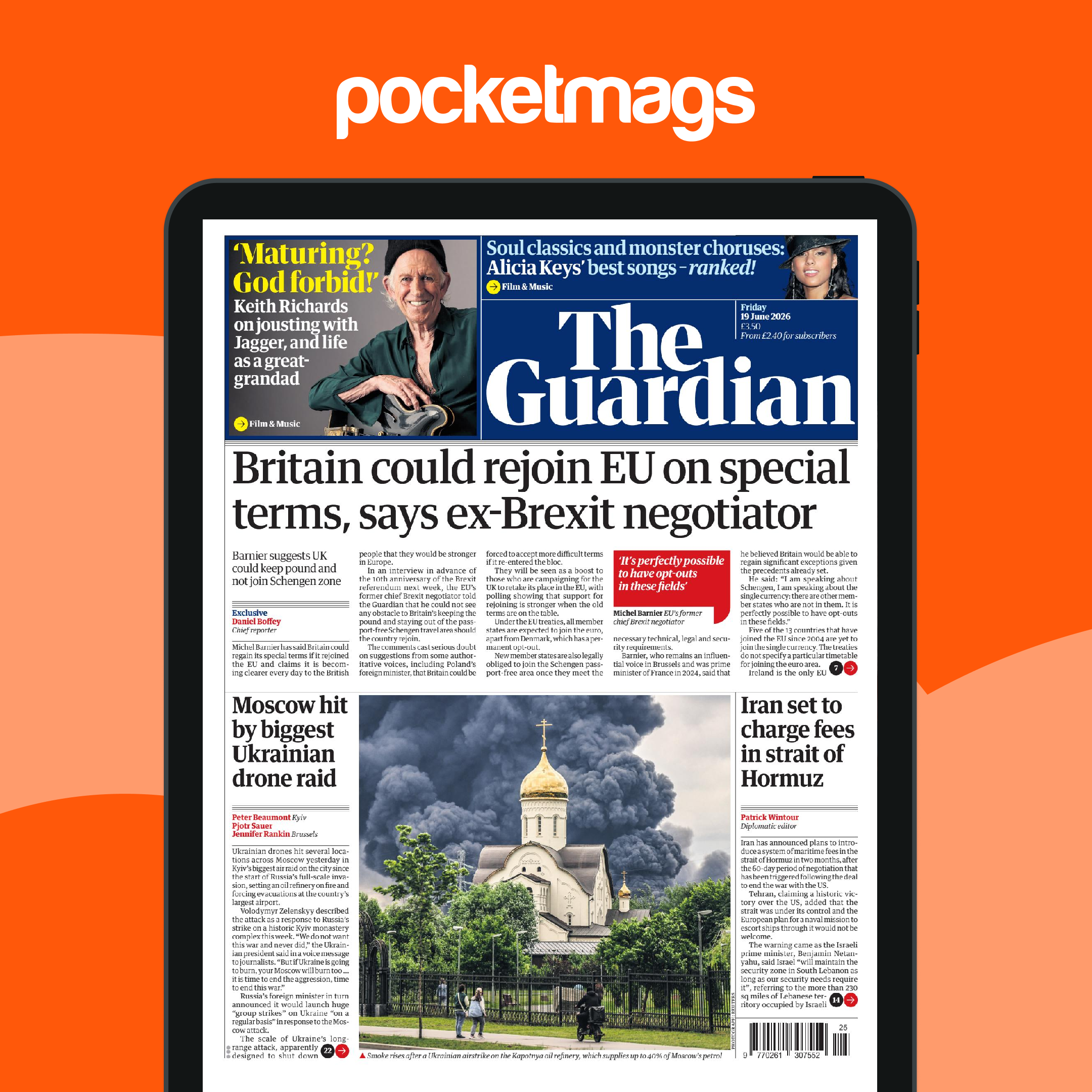 The Guardian Newspaper Subscriptions and Friday, 19 June 2026 Issue