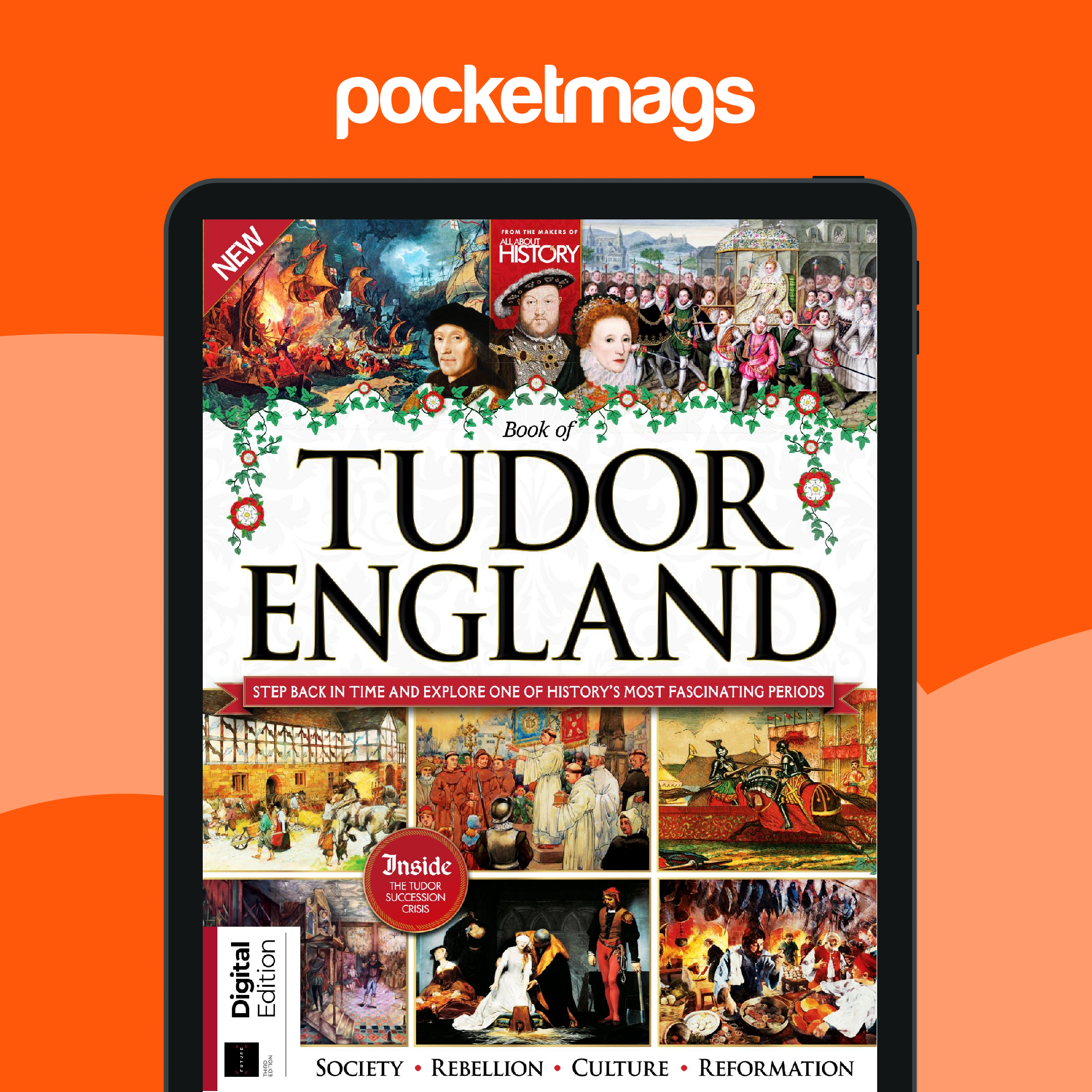 About History Bookazine - Book of Tudor England Third Edition Back Issue