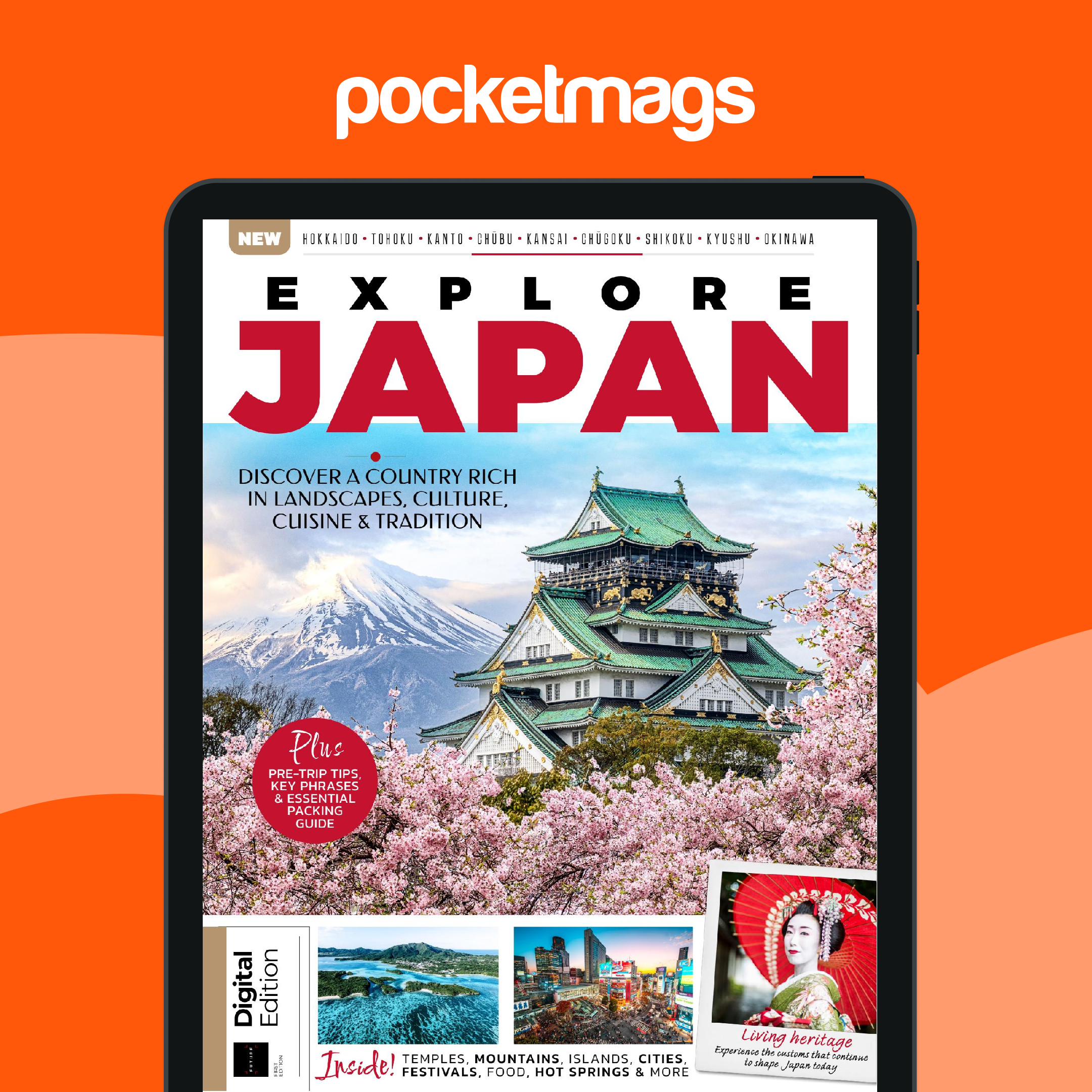 Lifestyle Bookazine Subscriptions and Explore Japan First Edition Issue