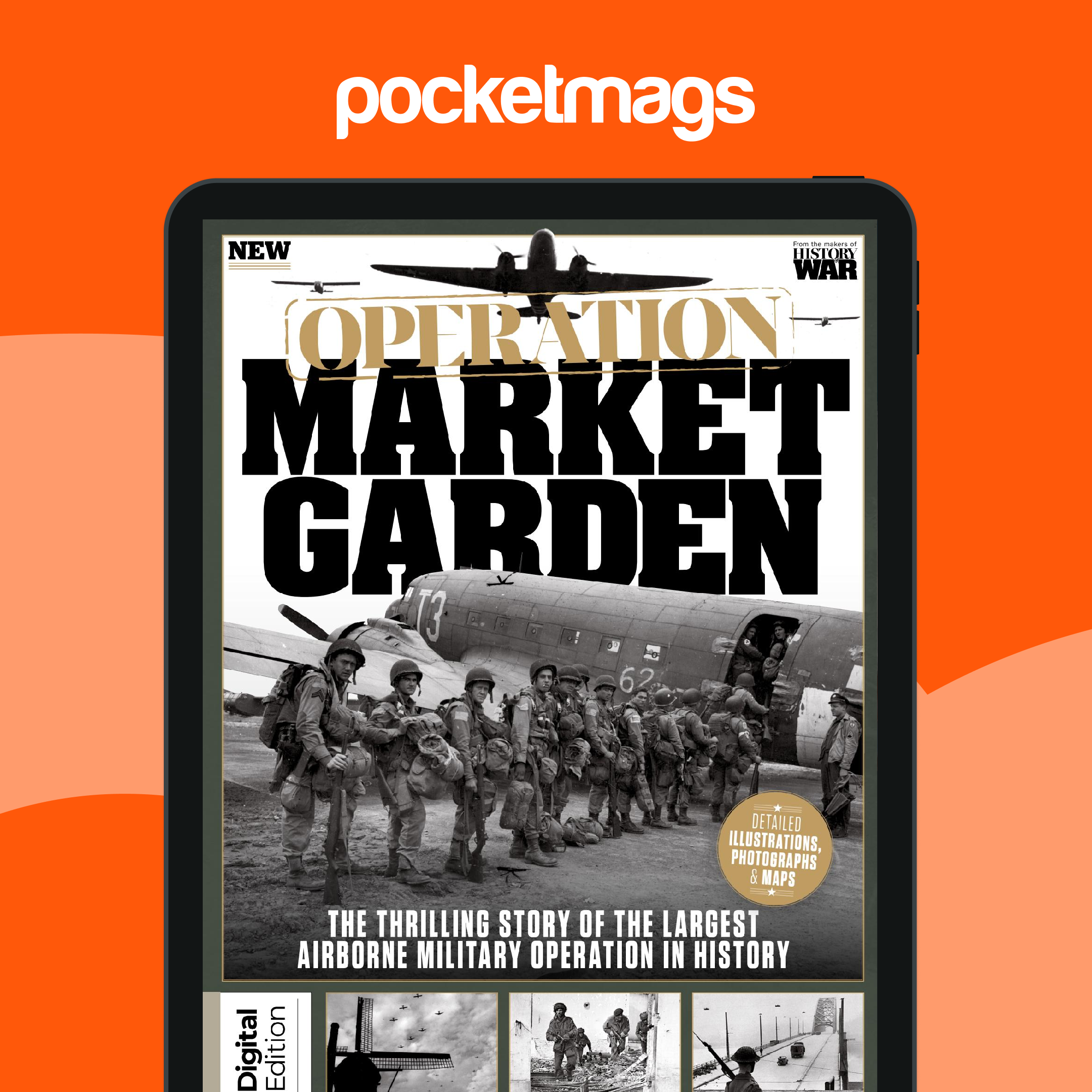History of War Bookazine Subscriptions and Operation Market Garden ...
