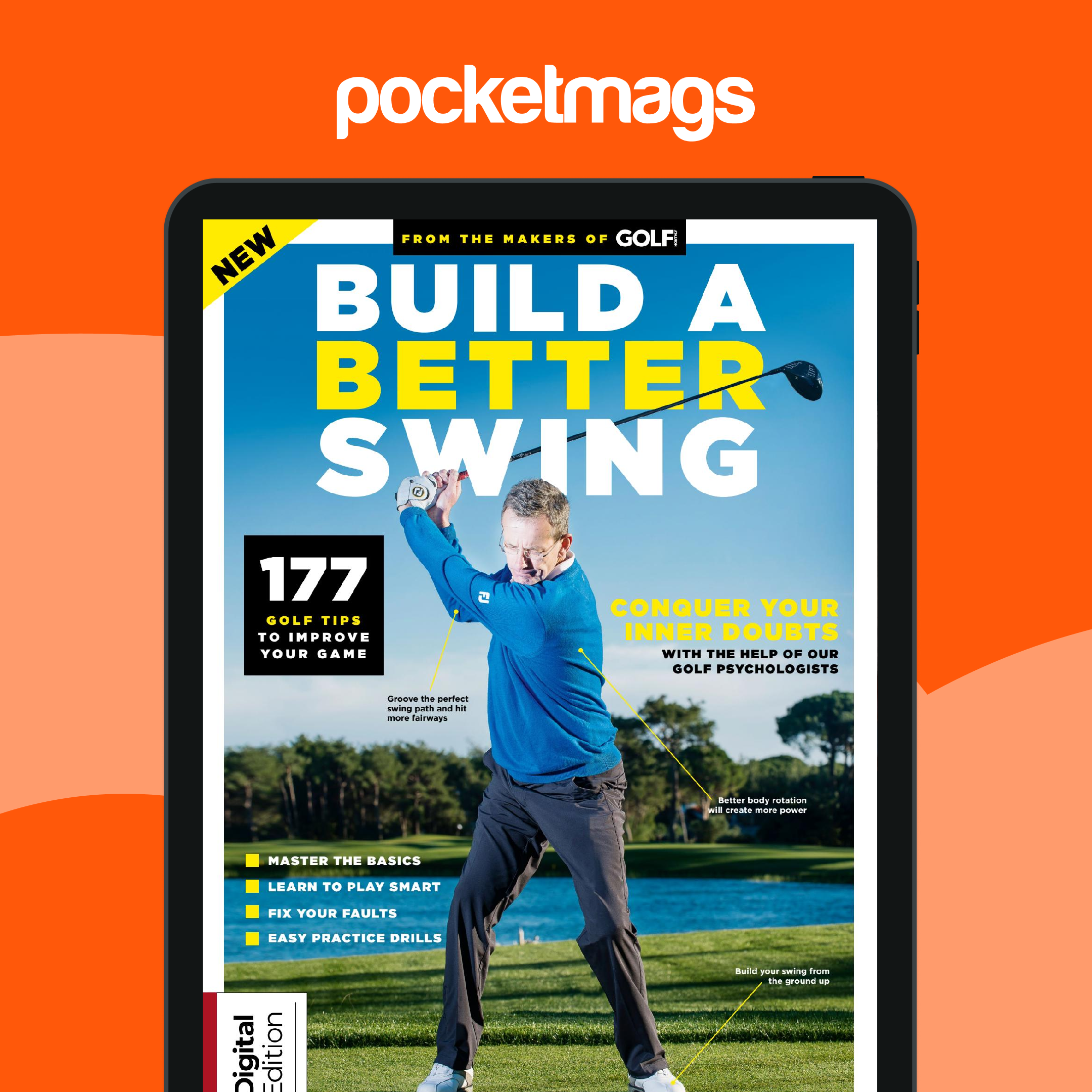Sport Bookazine Subscriptions and Build A Better Swing Eighth Edition Issue