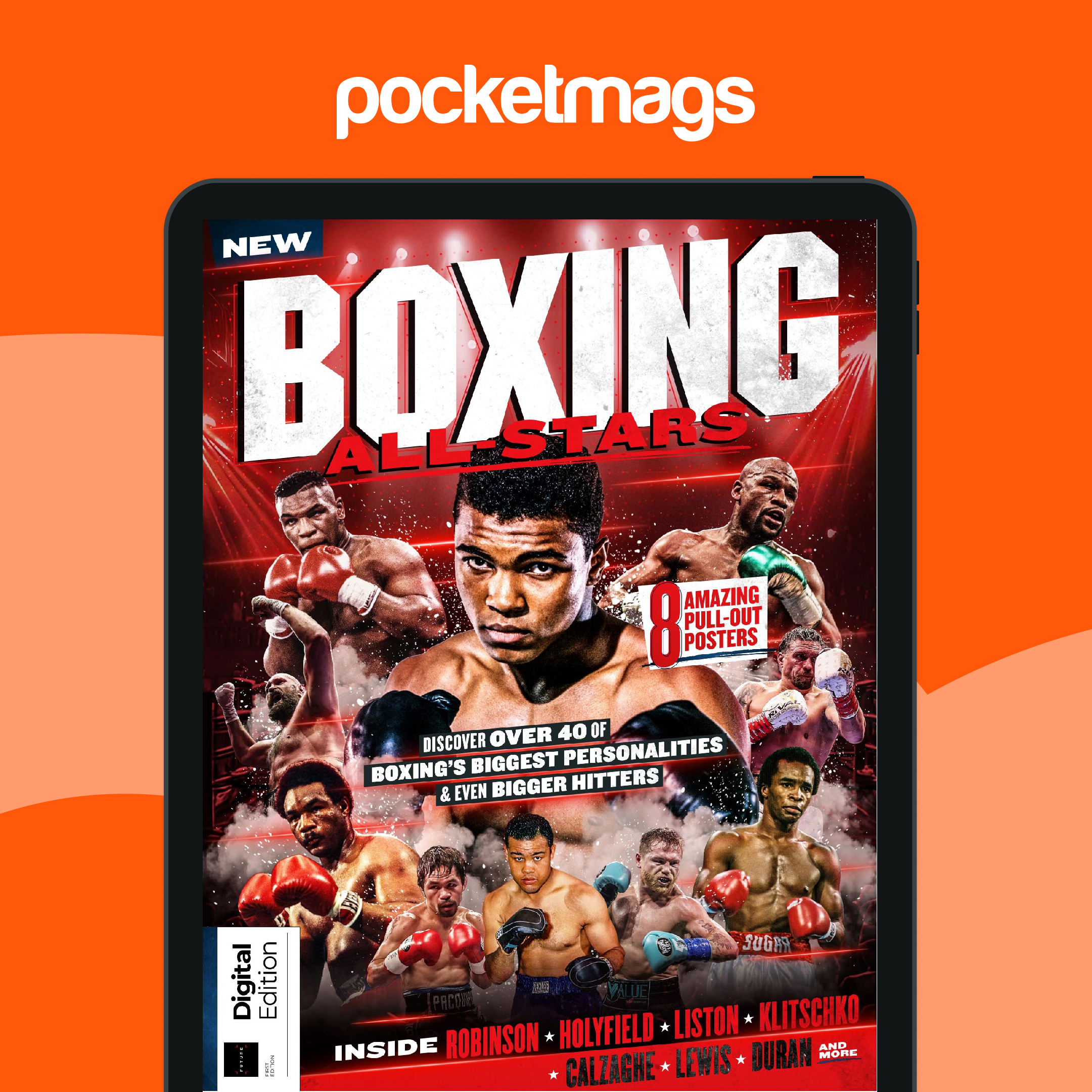 Sport Bookazine Subscriptions and Boxing All-Stars First Edition Issue