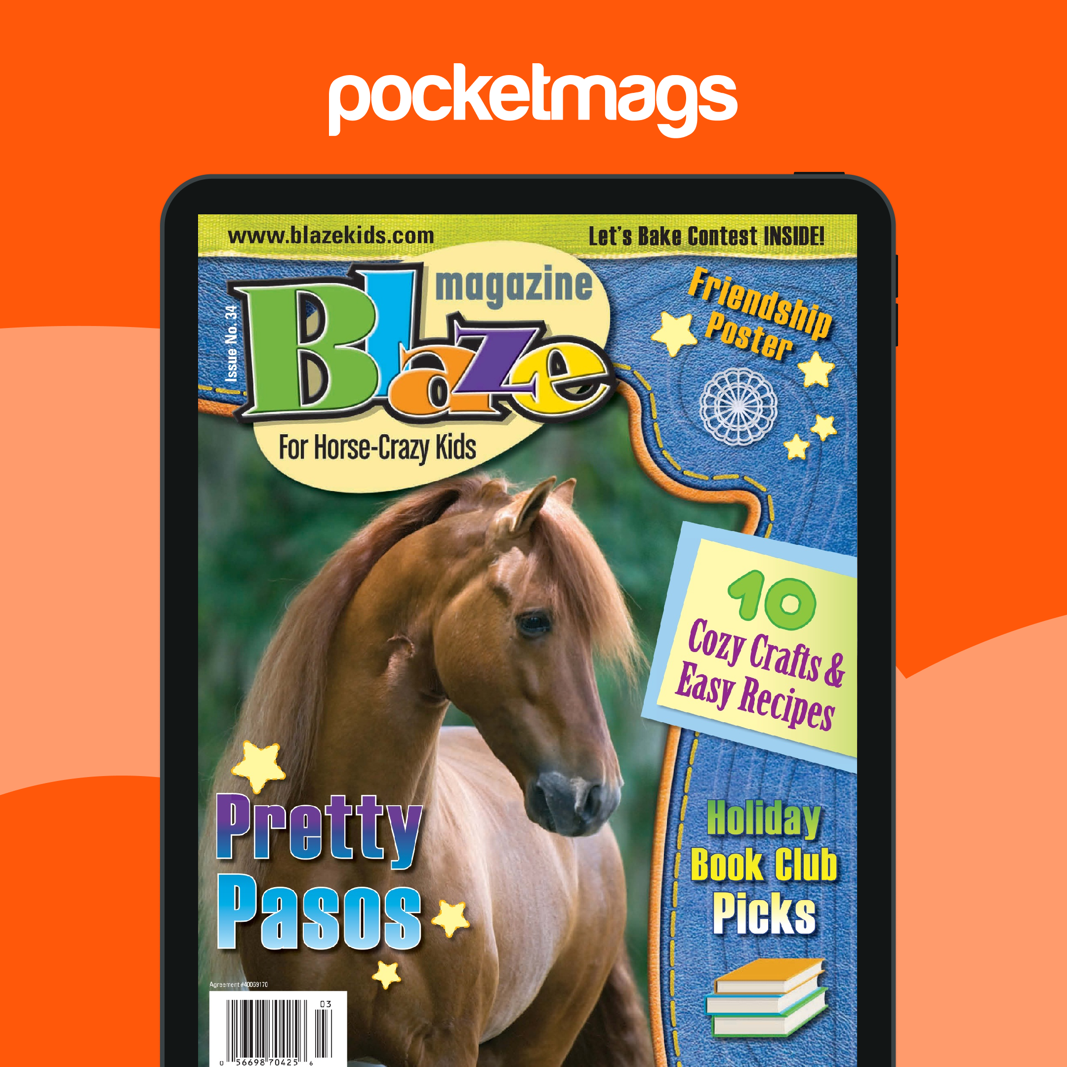 Blaze Magazine For Horse Crazy Kids - Issue No. 34 Retour à l'édition ...