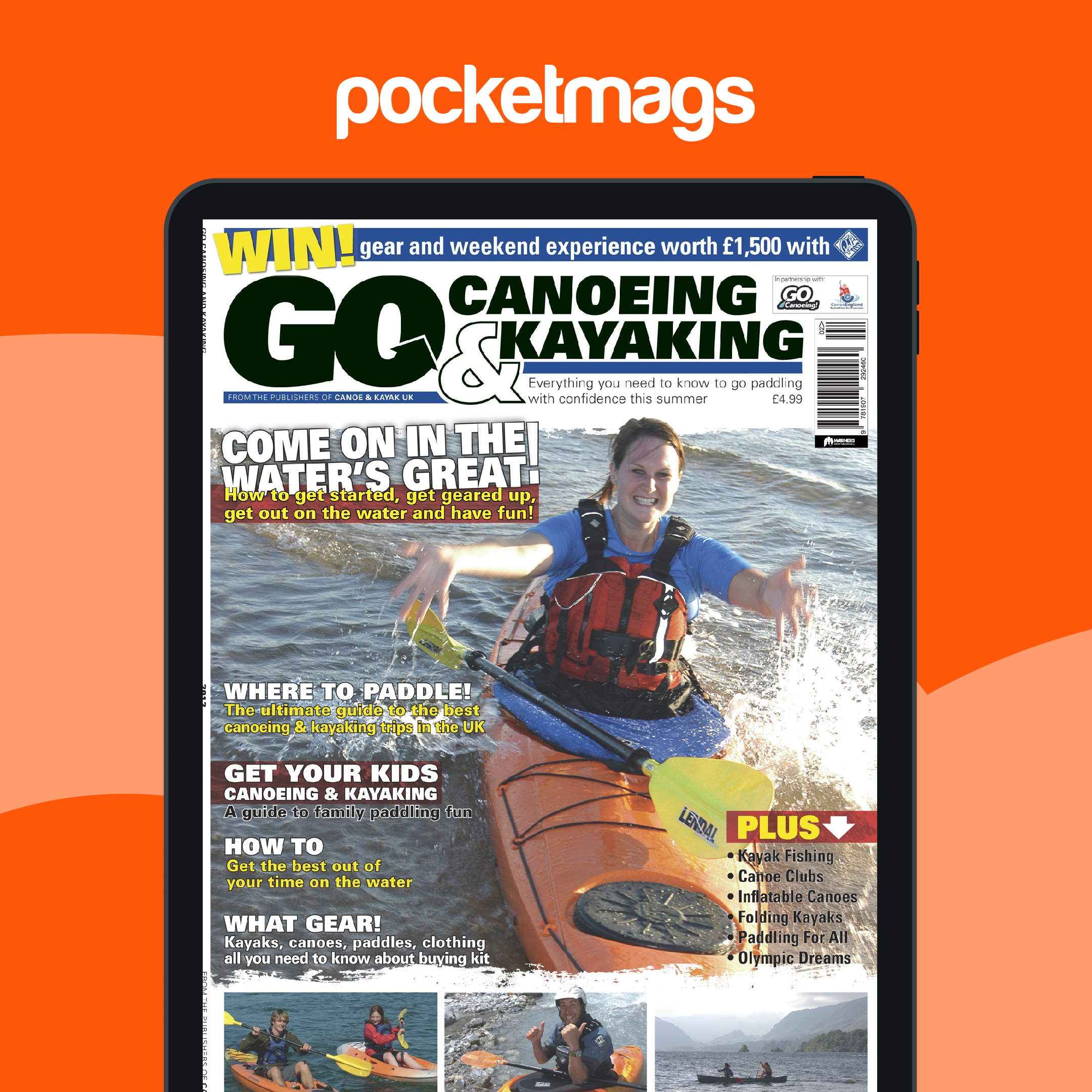 Go Canoeing and Kayaking Magazine Subscriptions and Issue 2 (2012) Issue