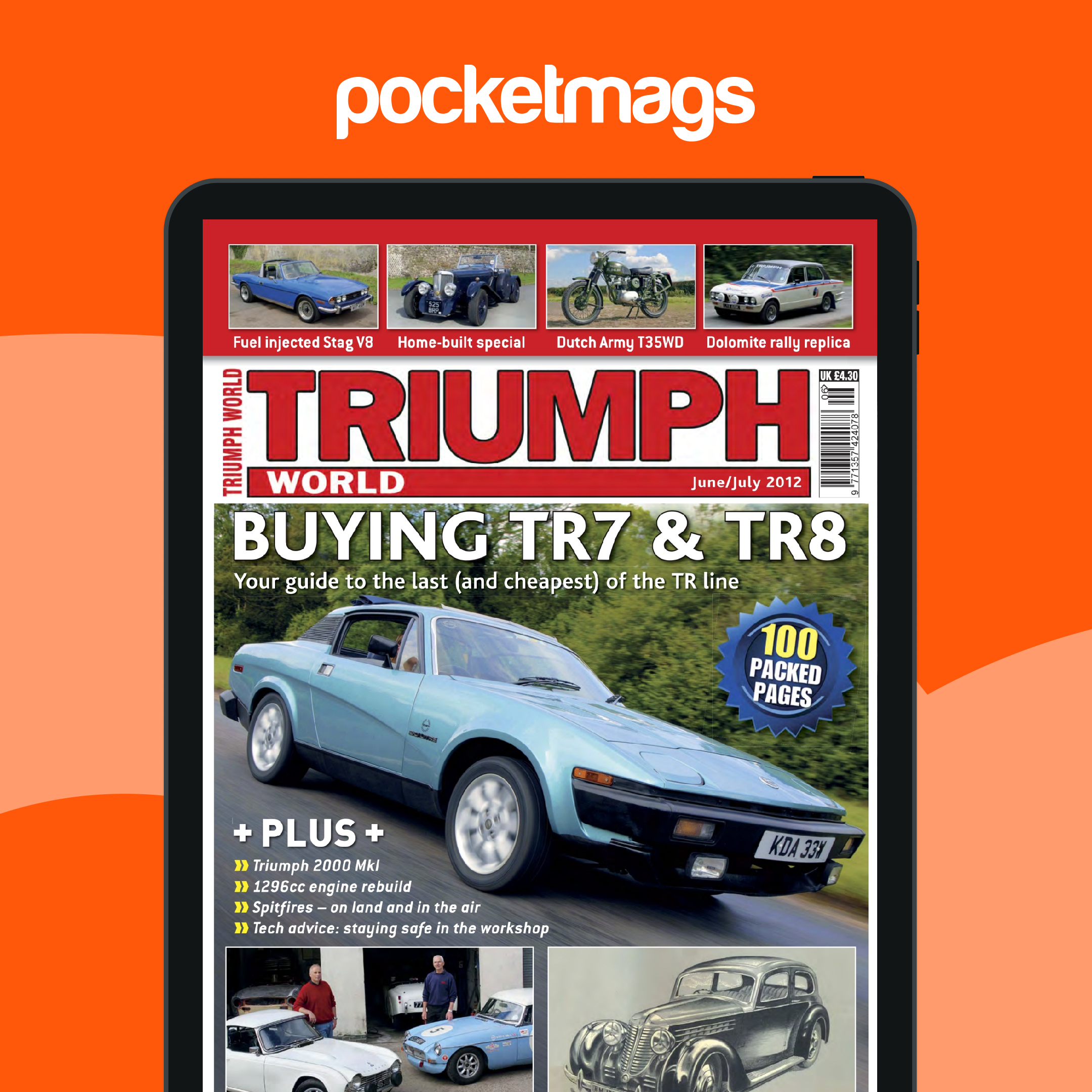 Triumph World Magazine - Triumph World June - July 2012 Back Issue