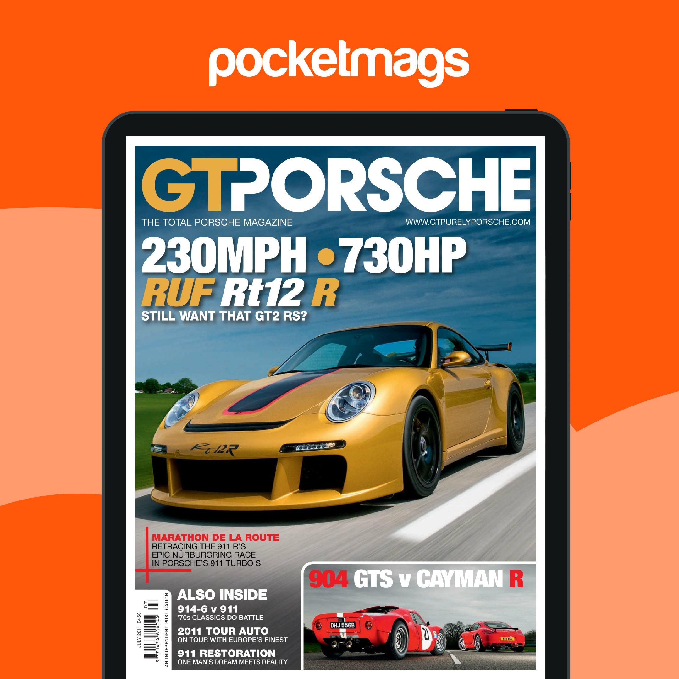 GT Porsche Magazine - July 2011 Back Issue