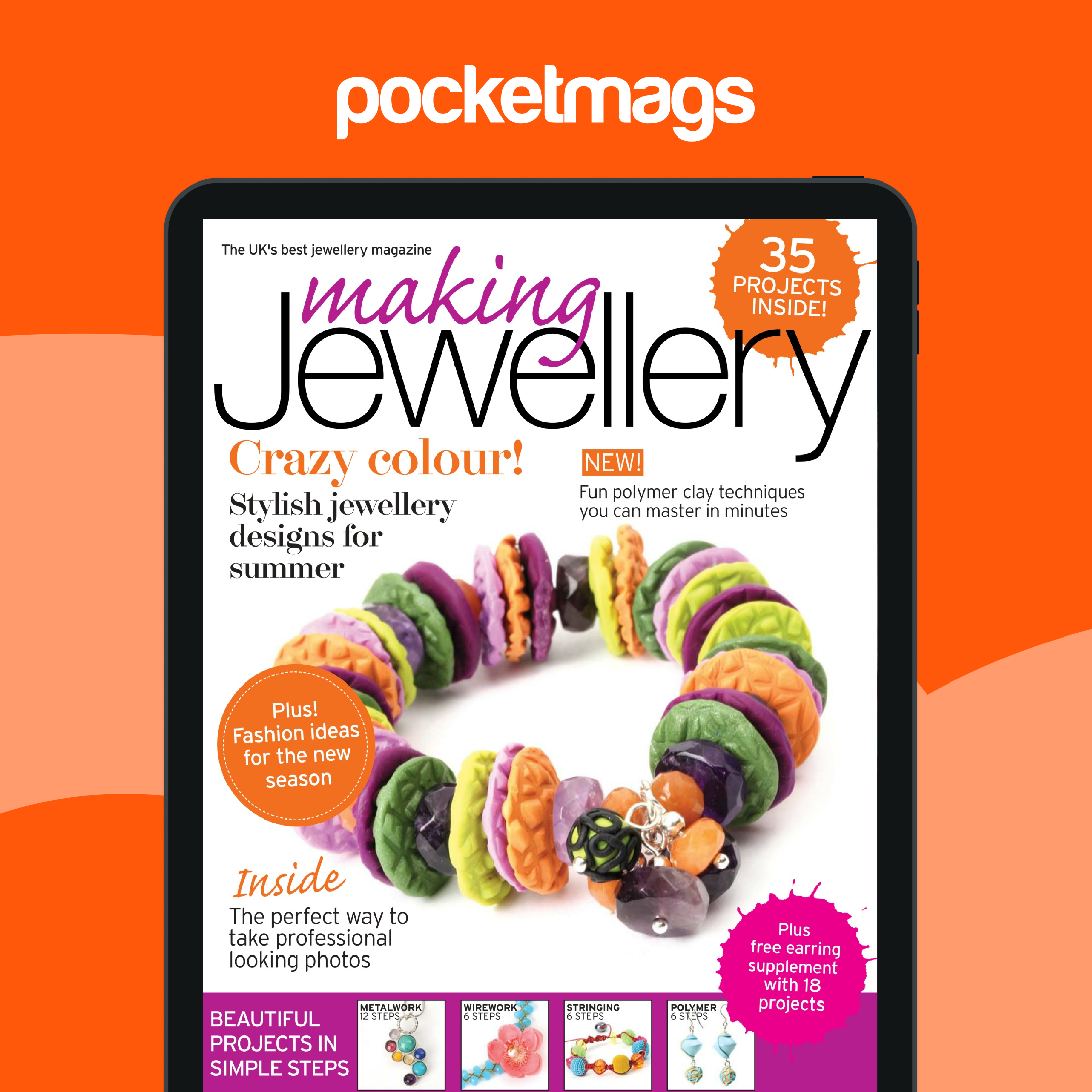 Making Jewellery Magazine - June 2012 Back Issue