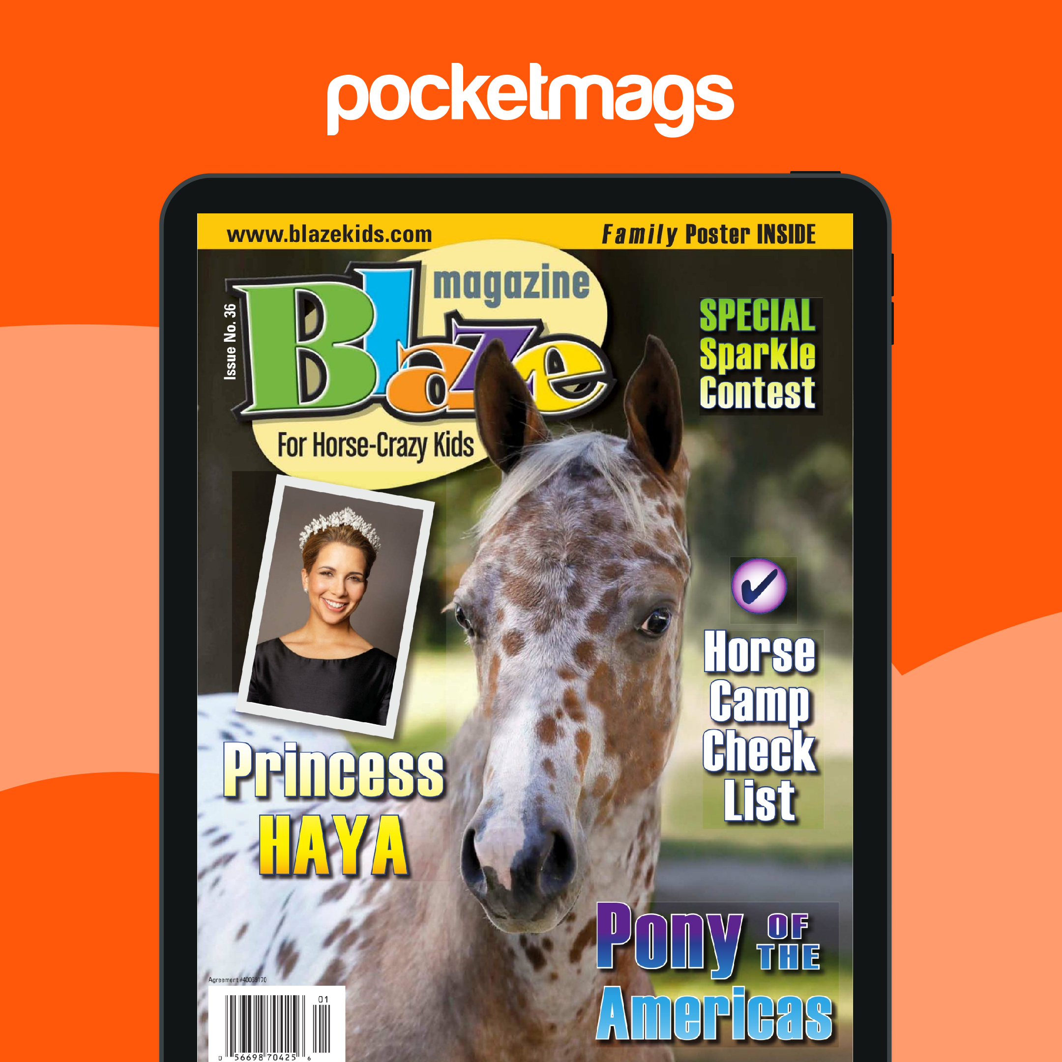 Blaze Magazine For Horse Crazy Kids - Issue No. 36 Retour à l'édition ...