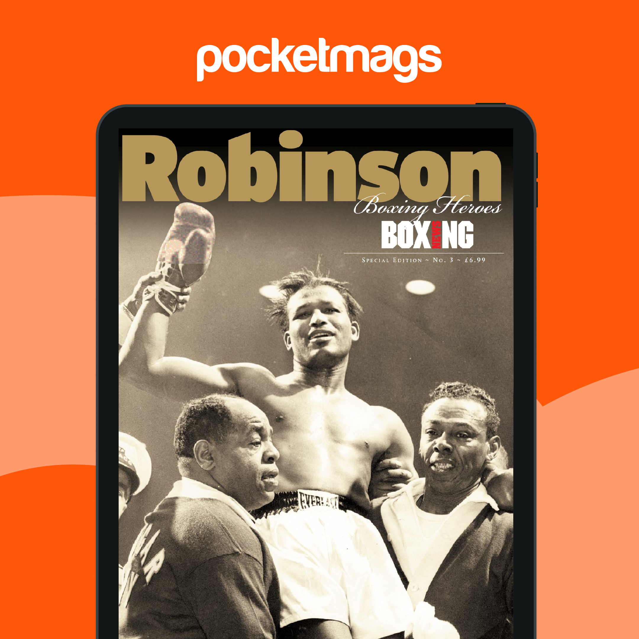 Boxing News Magazine - Boxing News Heroes - Robinson Edición especial