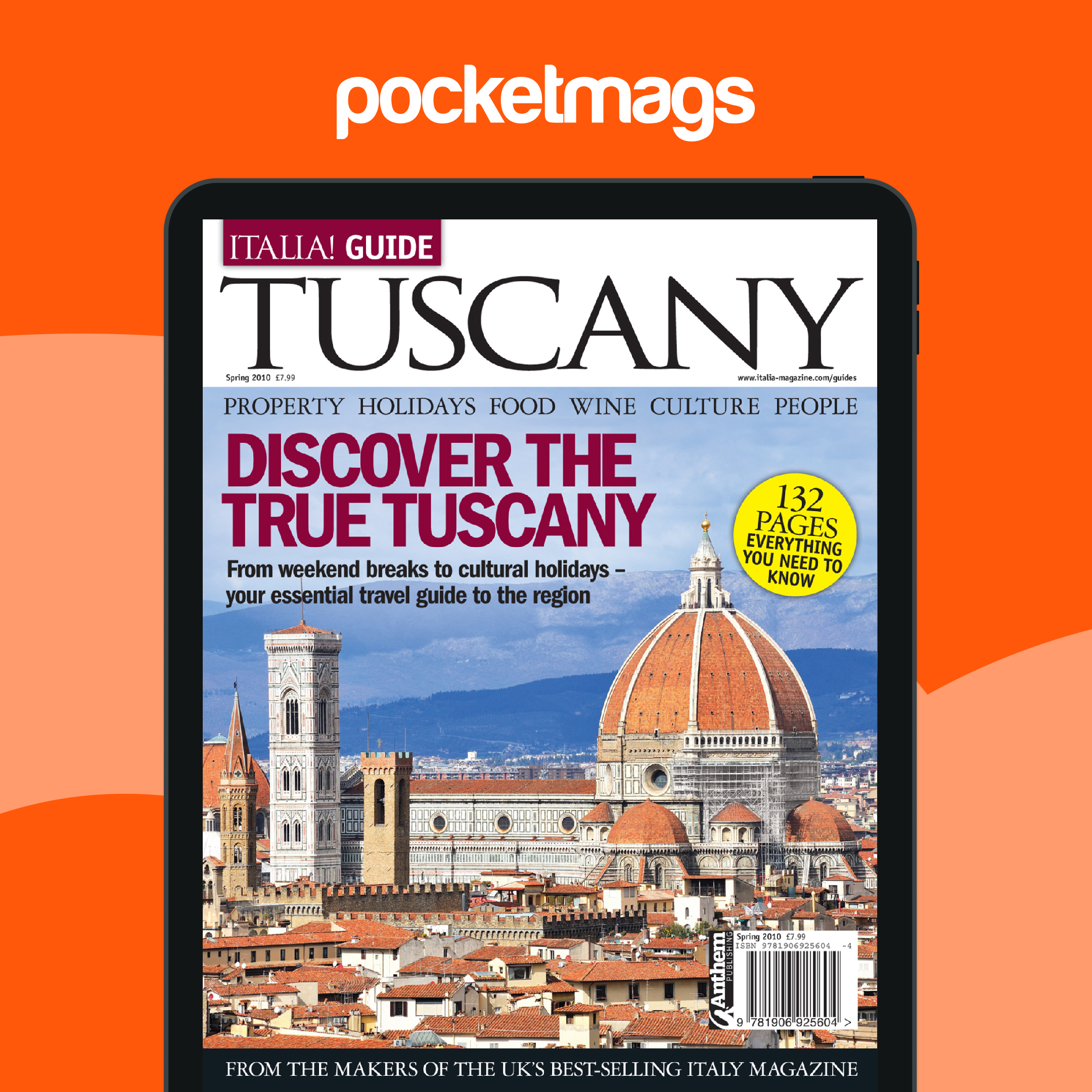 Italia! Guide to Tuscany Magazine - Italia! Guide to Tuscany Back Issue