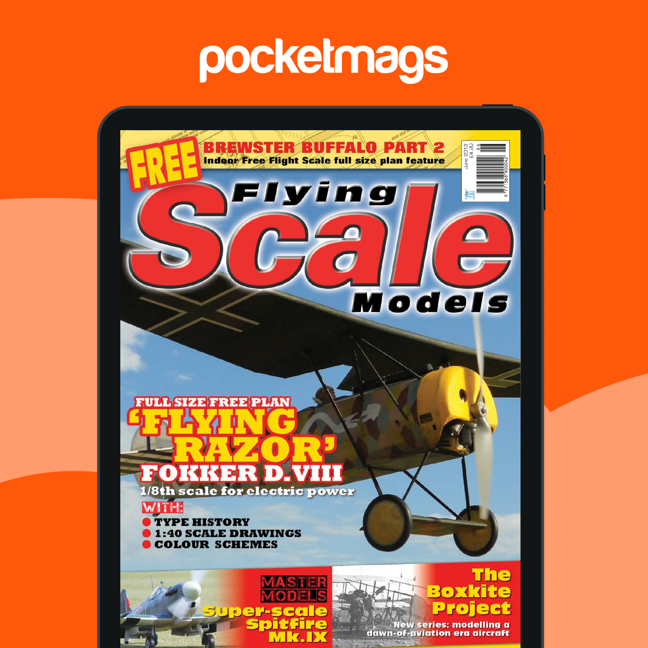 Flying Scale Models Magazine - June 2012 Back Issue