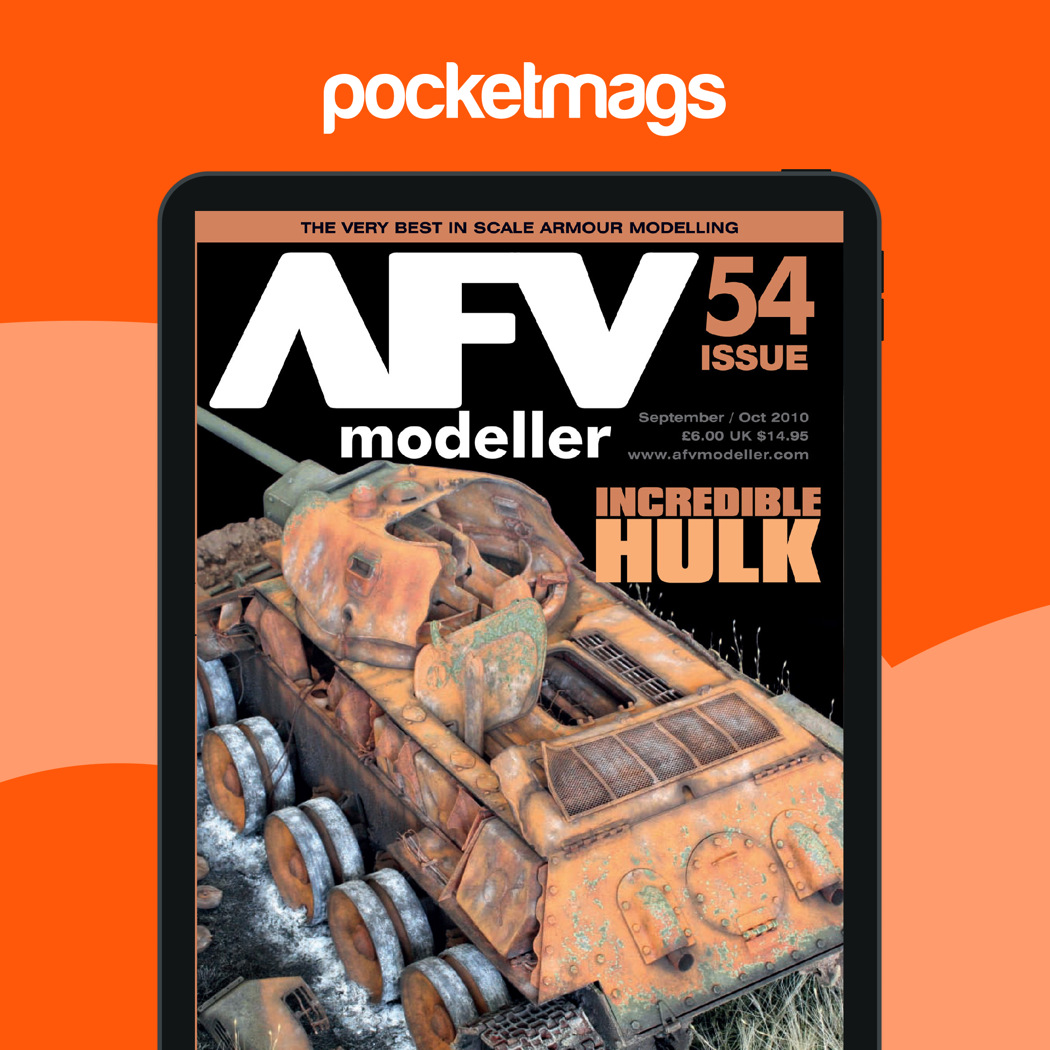 Meng AFV Modeller Magazine - AFV54 Edición anterior