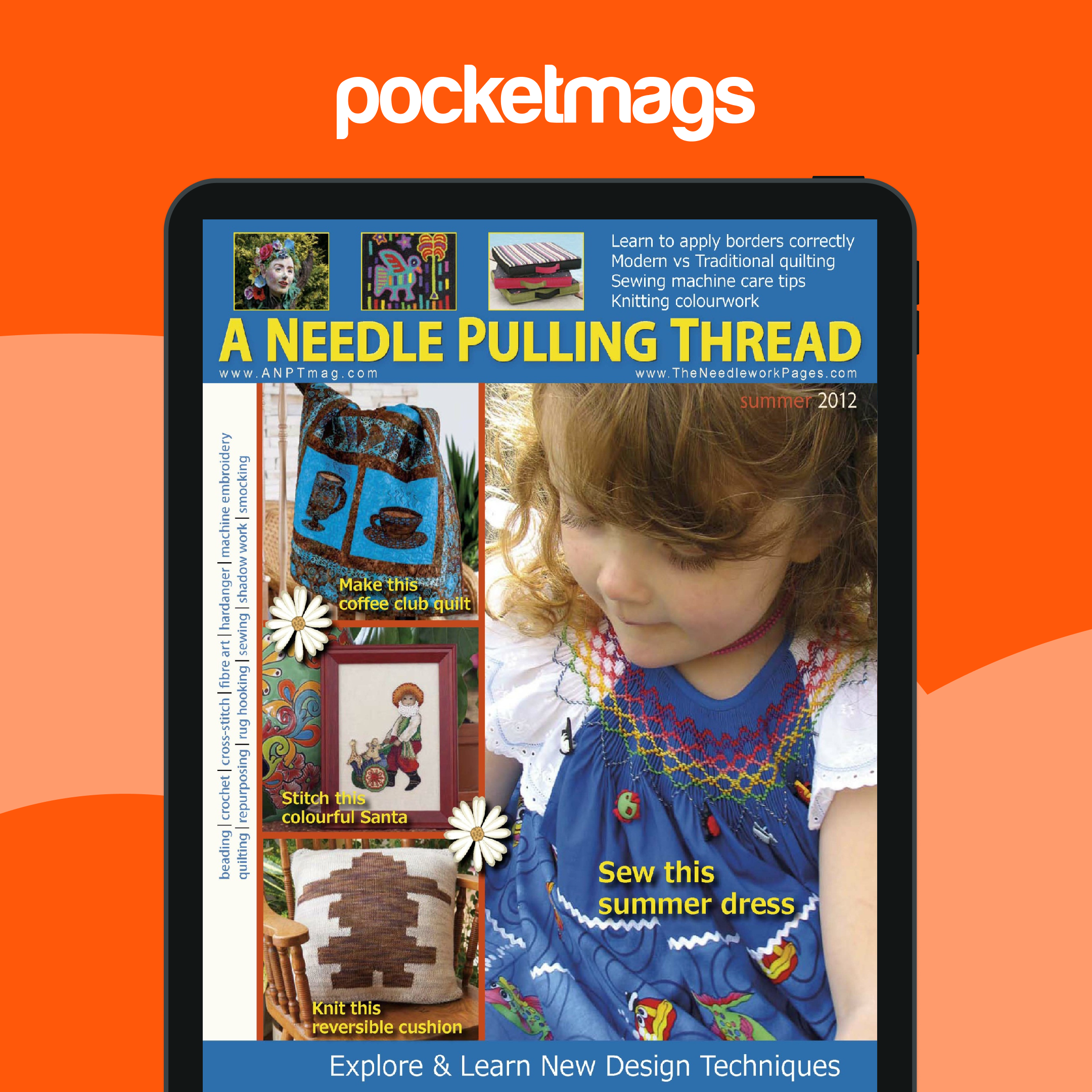 A Needle Pulling Thread Magazine - Summer 2012 Edición anterior