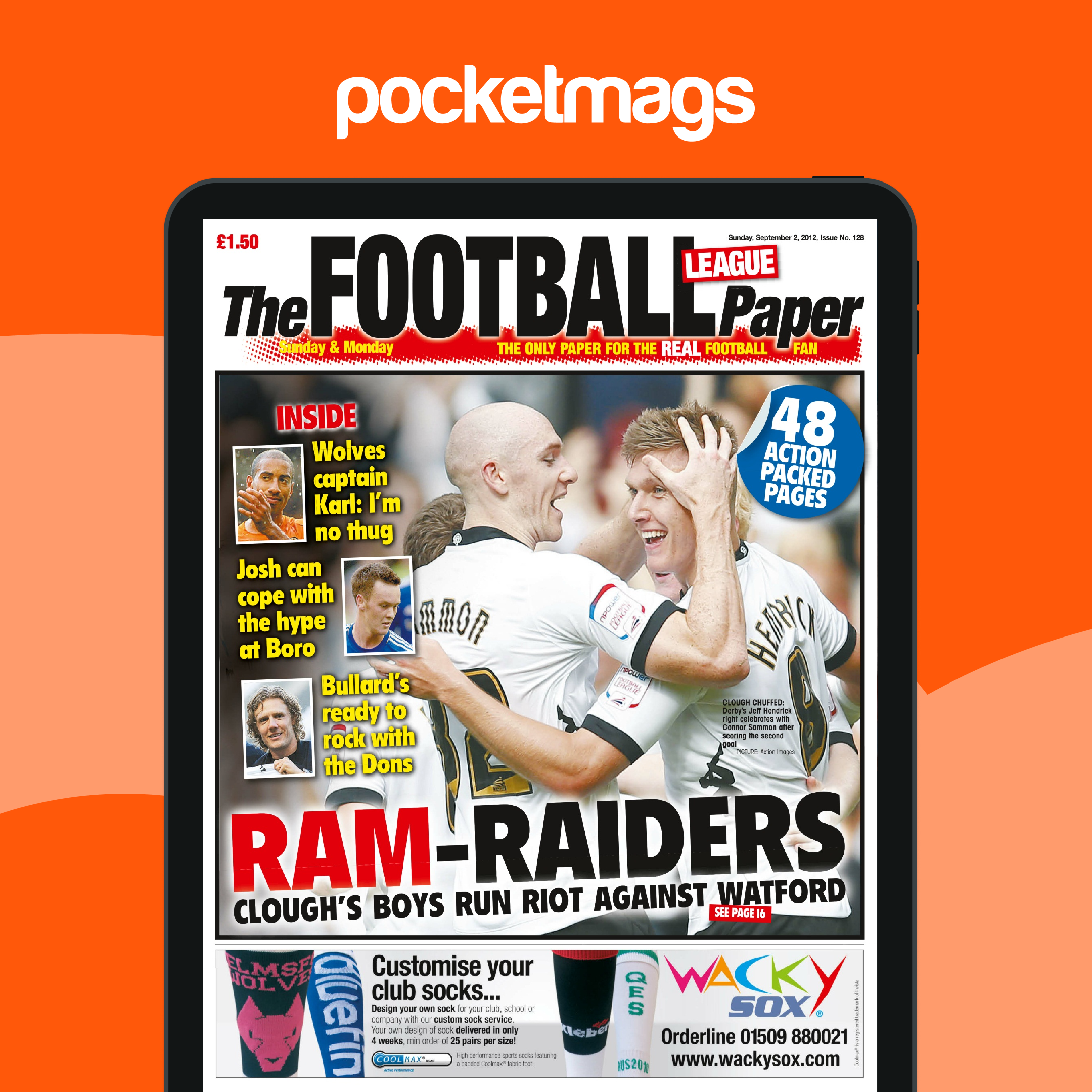 The Football League Paper Magazine - 2nd September 2012 Edición anterior