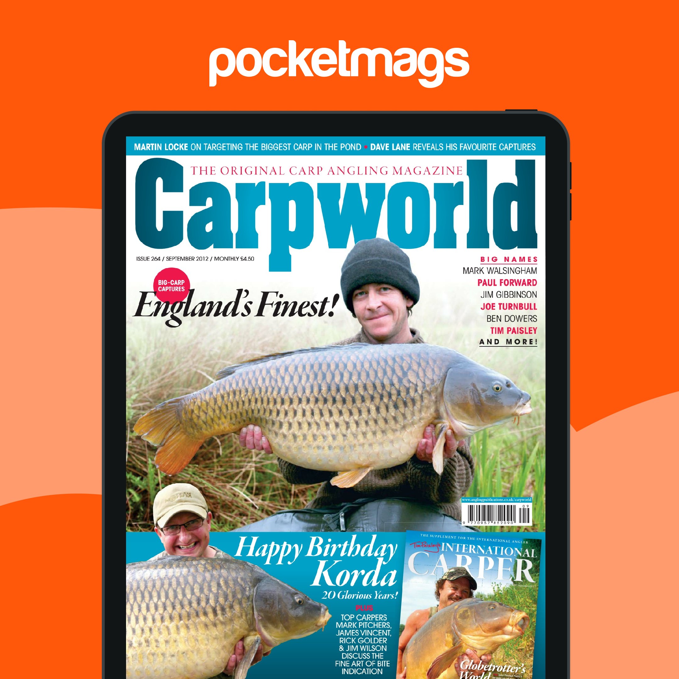 Carpworld Magazine - Carpworld September 2012 Retour à l'édition précédente