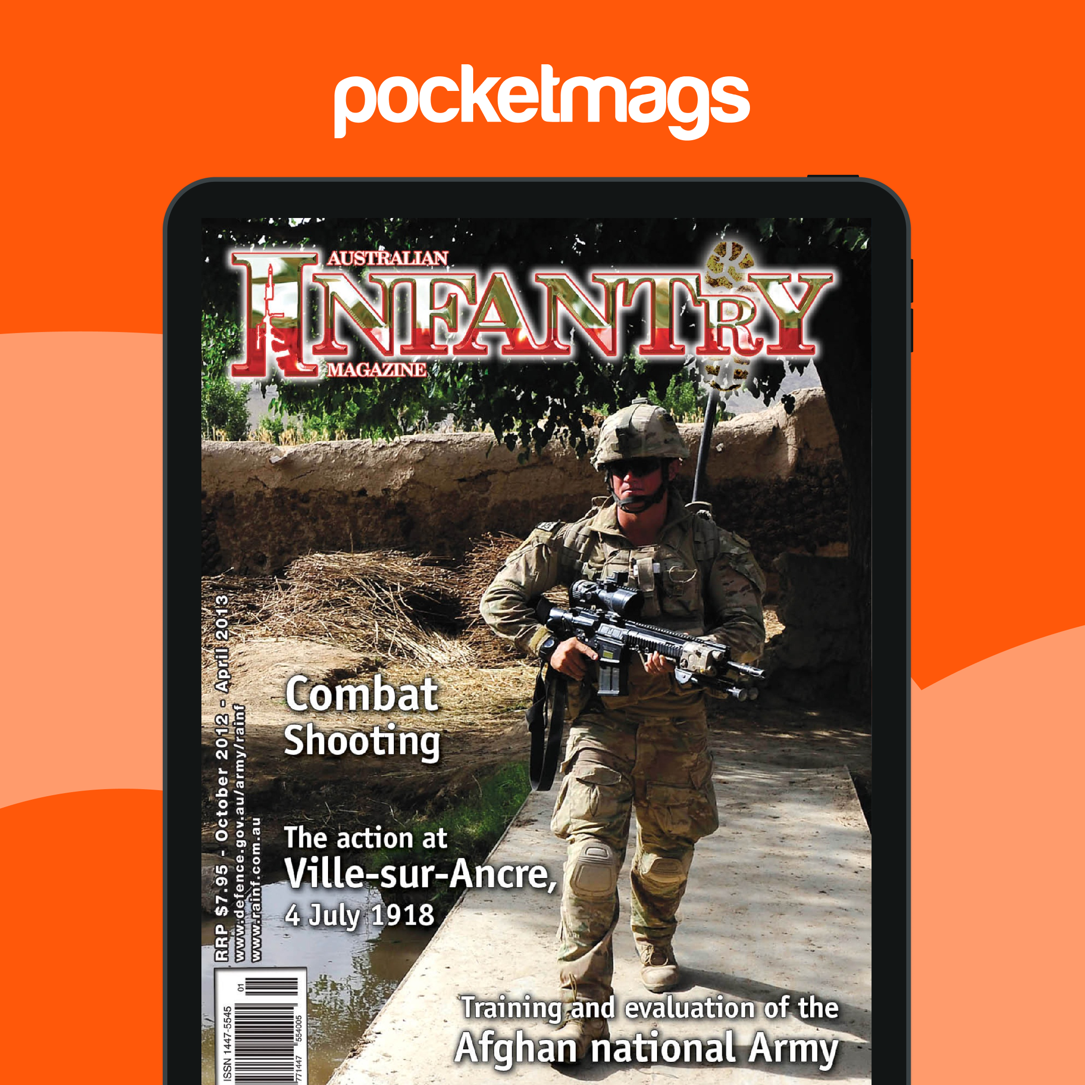 Australian Infantry Magazine - October 2012 to April 2013 Back Issue