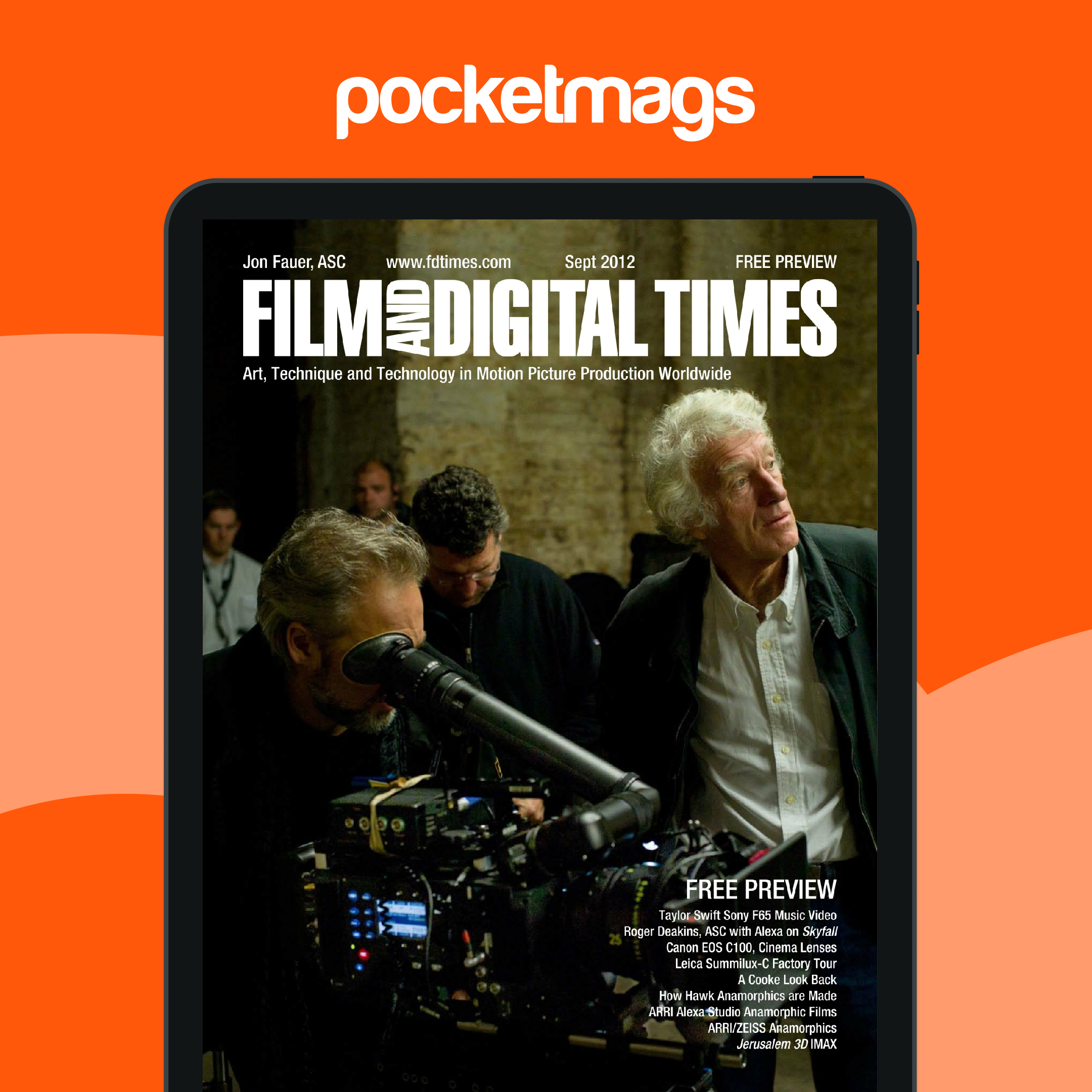 Film and Digital Times Magazine - Free Preview Issue Edición anterior