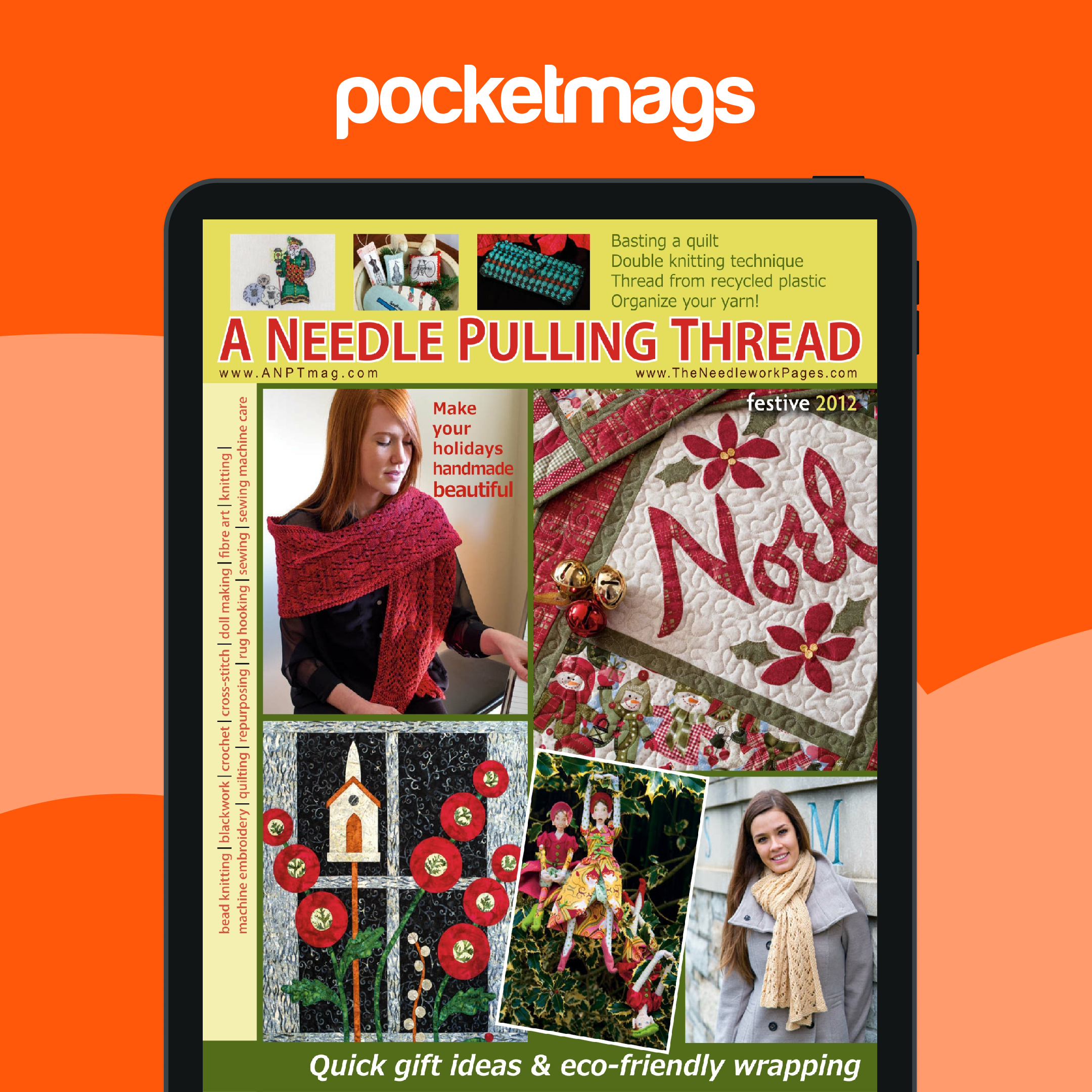A Needle Pulling Thread Magazine - Festive 2012 Edição anterior