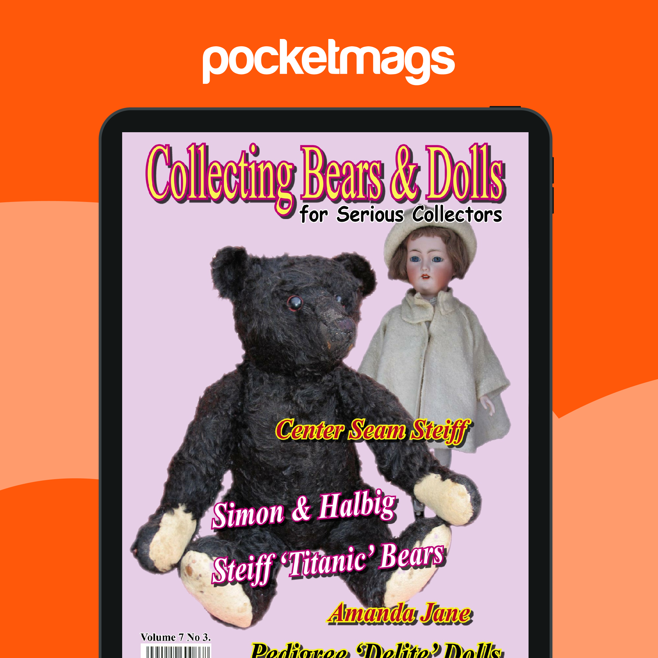 Collecting Bears And Dolls Magazine - Volume7 #3 Edición anterior