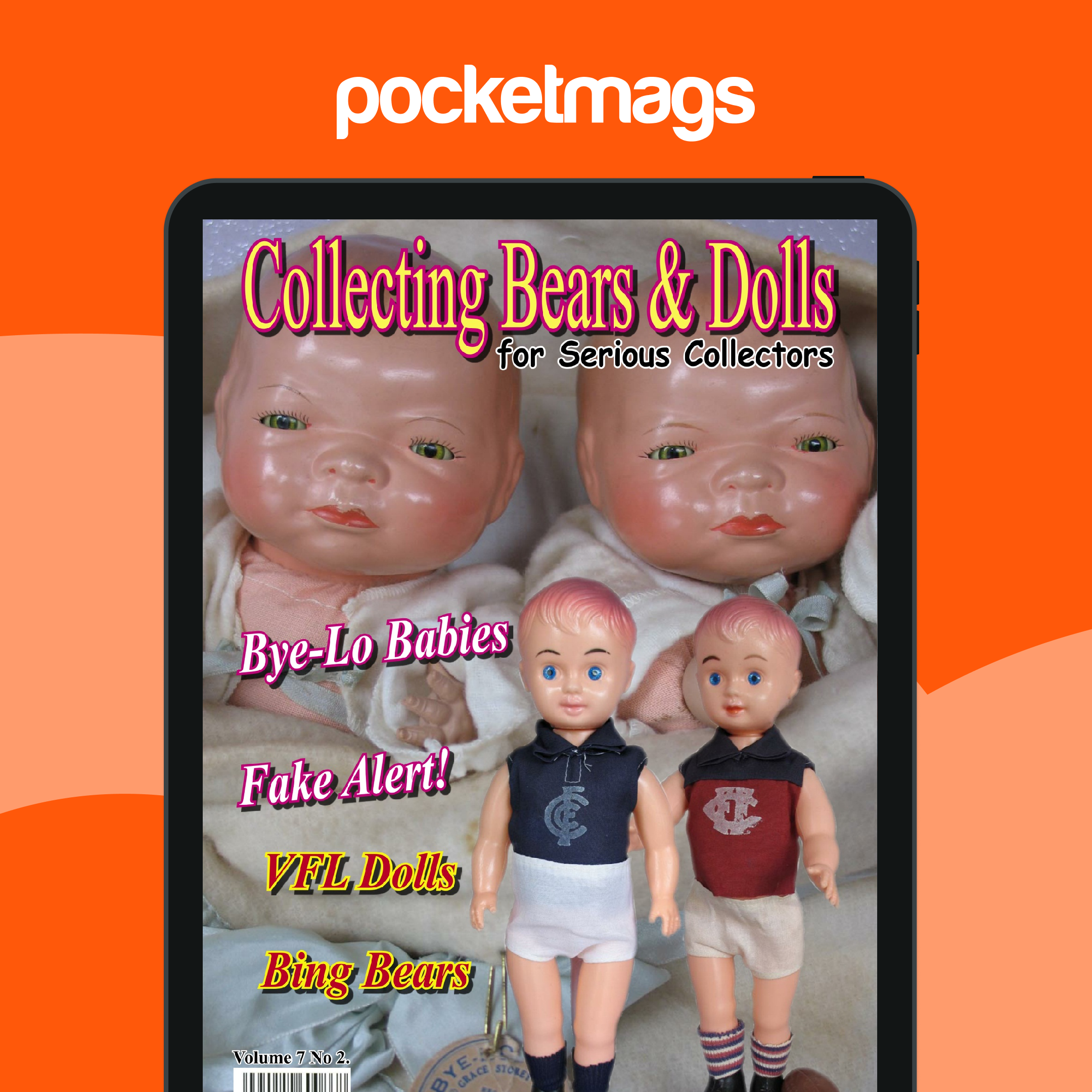 Collecting Bears And Dolls Magazine - Volume7 #2 Edición anterior