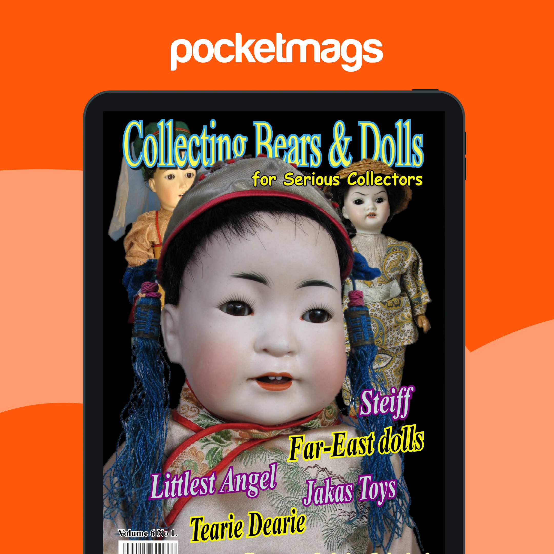Collecting Bears And Dolls Magazine - Volume6 #1 Edición anterior