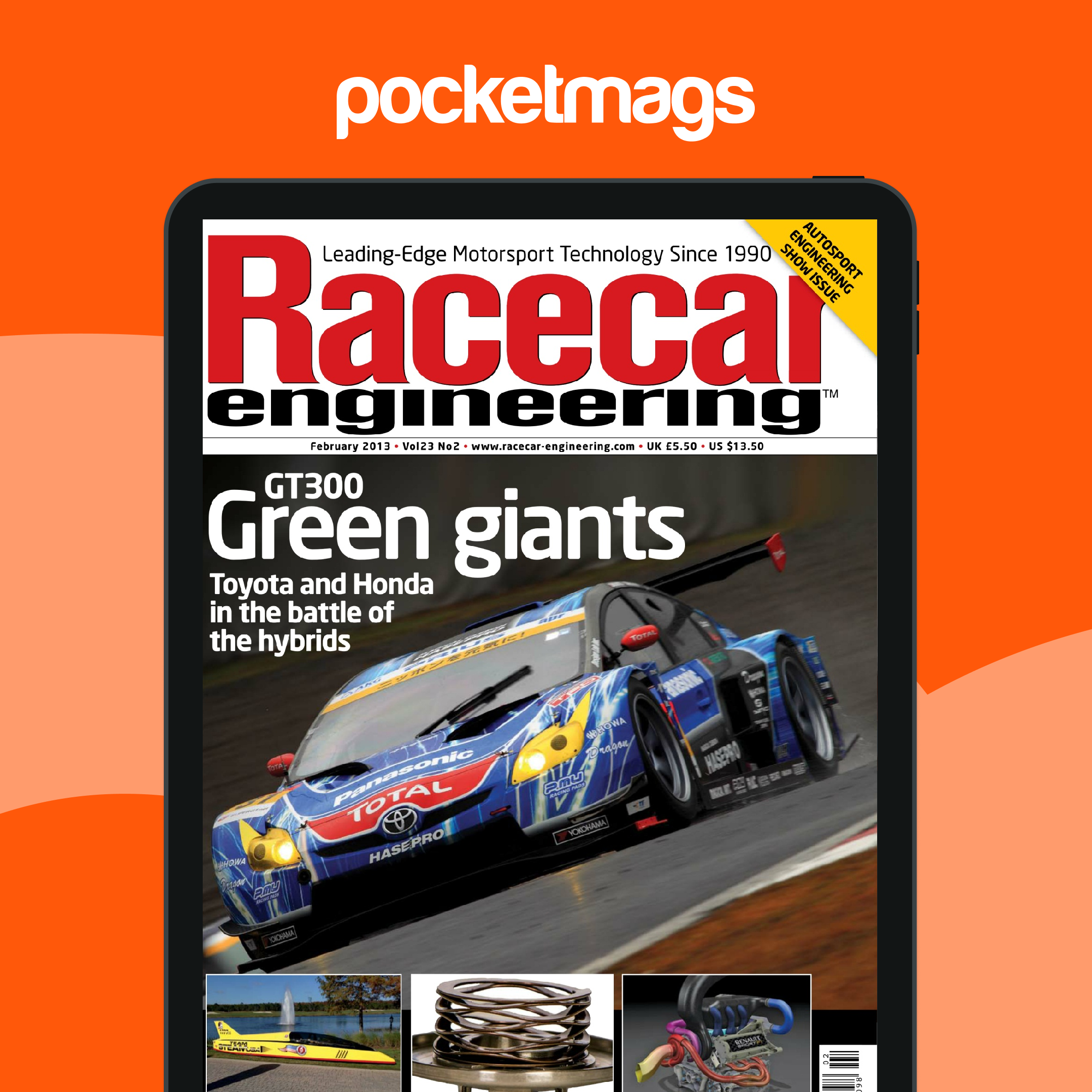 Racecar Engineering Magazine - February 2013 Retour à l'édition précédente