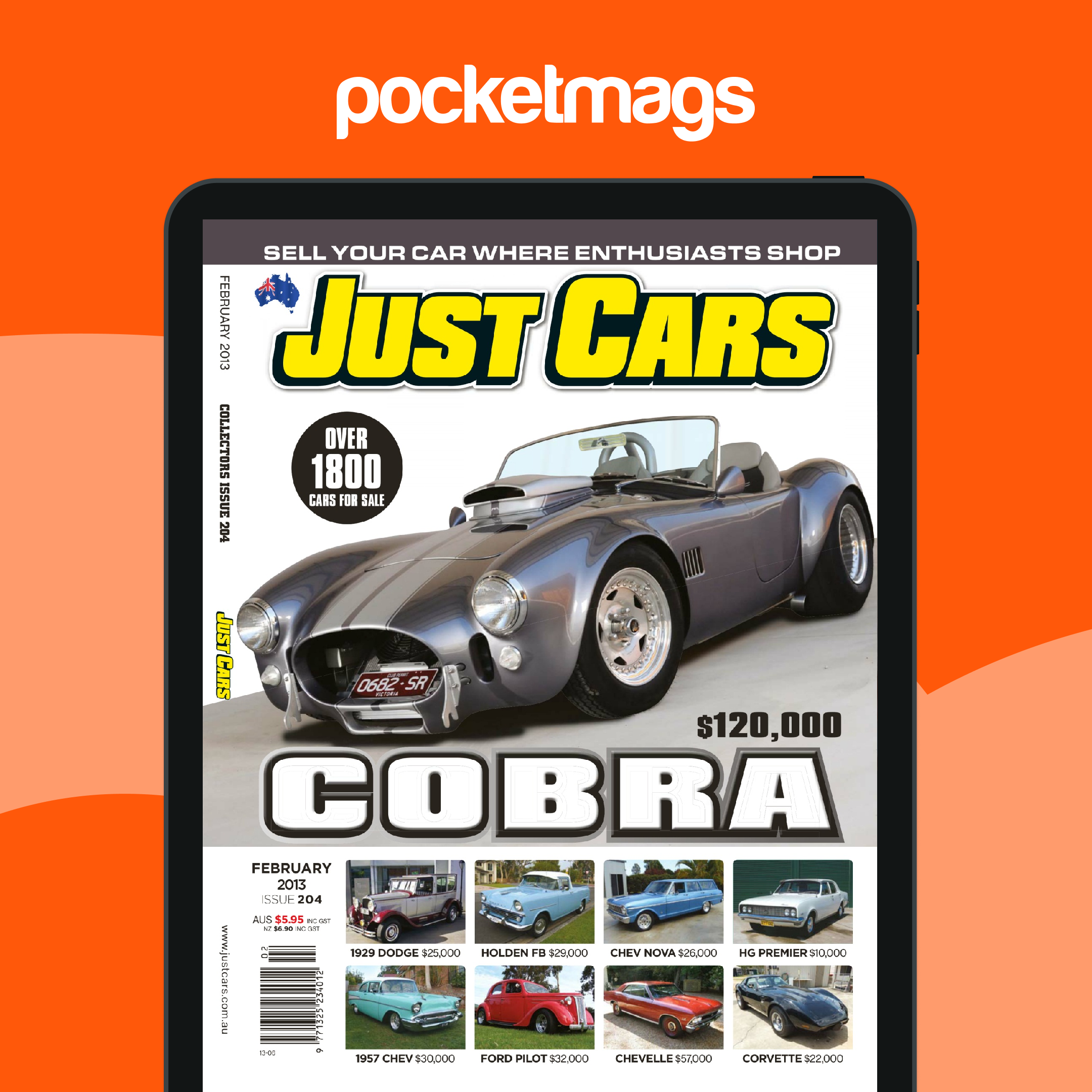 JUST CARS Magazine - Just Cars_204 Feb 13 Back Issue