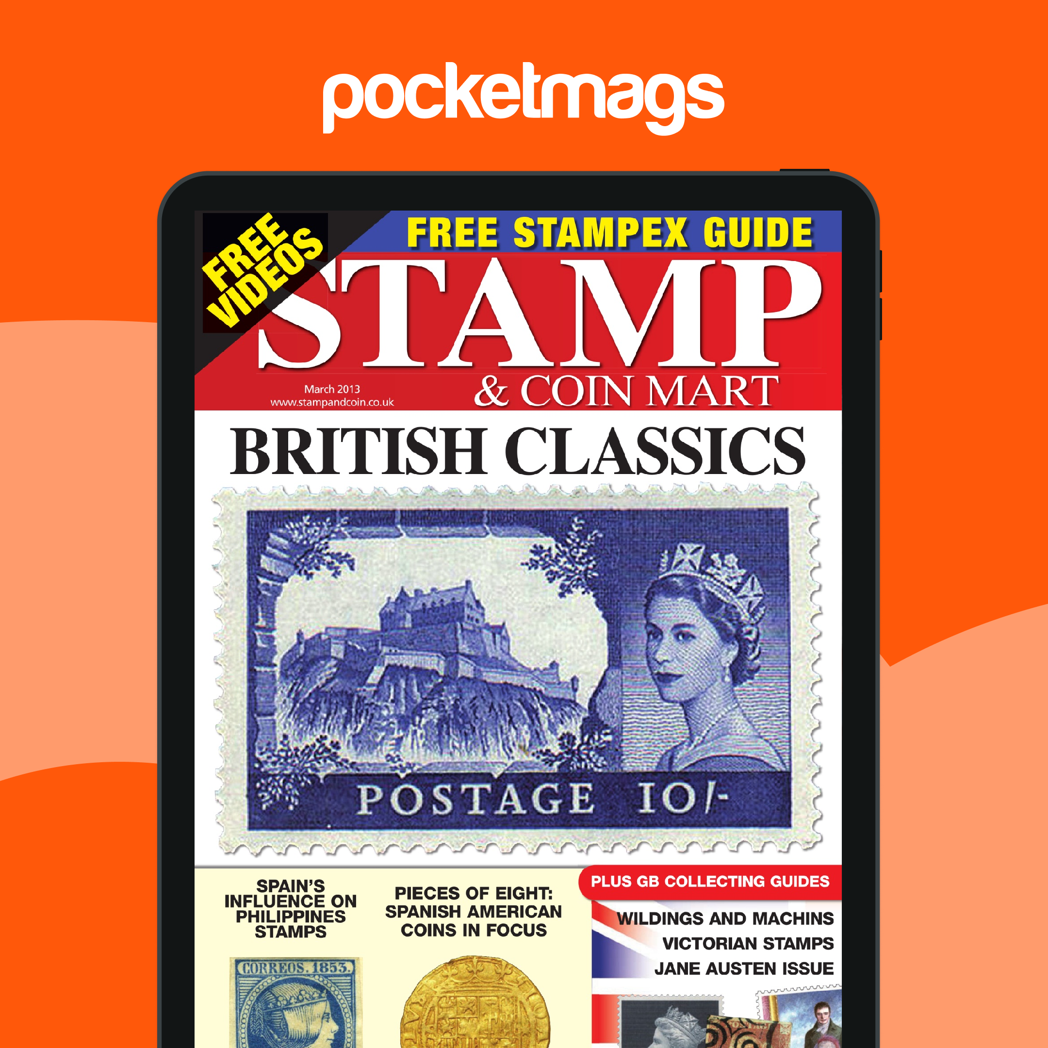 Stamp Collector Magazine - March 2013 Edición anterior