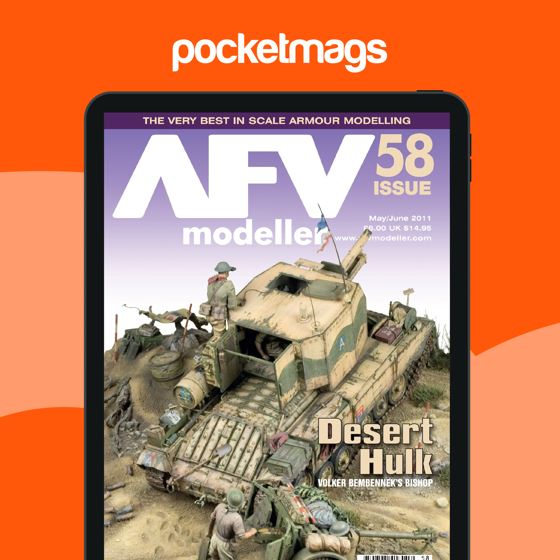 Meng AFV Modeller Magazine - AFV58 Edición anterior