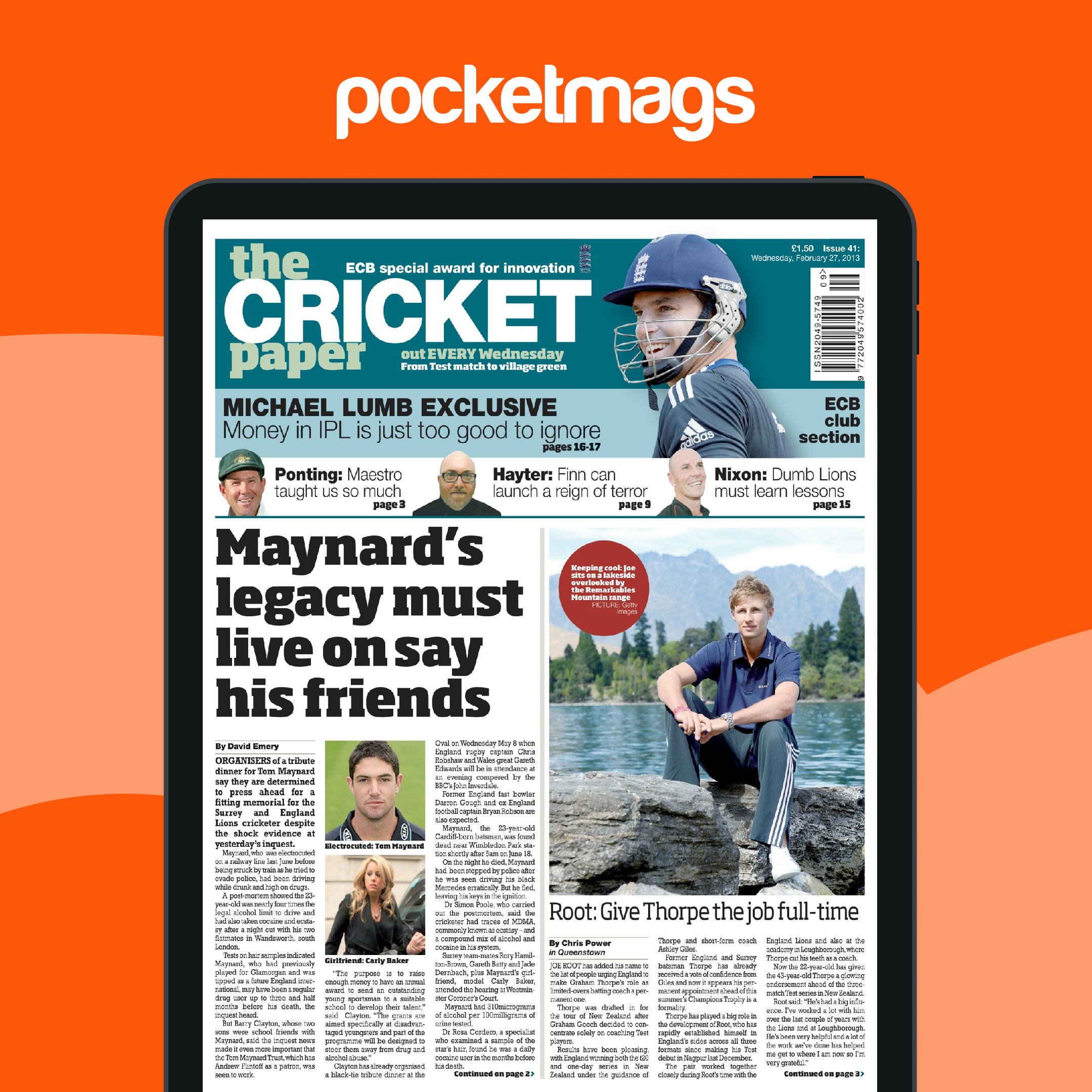The Cricket Paper Magazine - 27th February 2013 Retour à l'édition ...