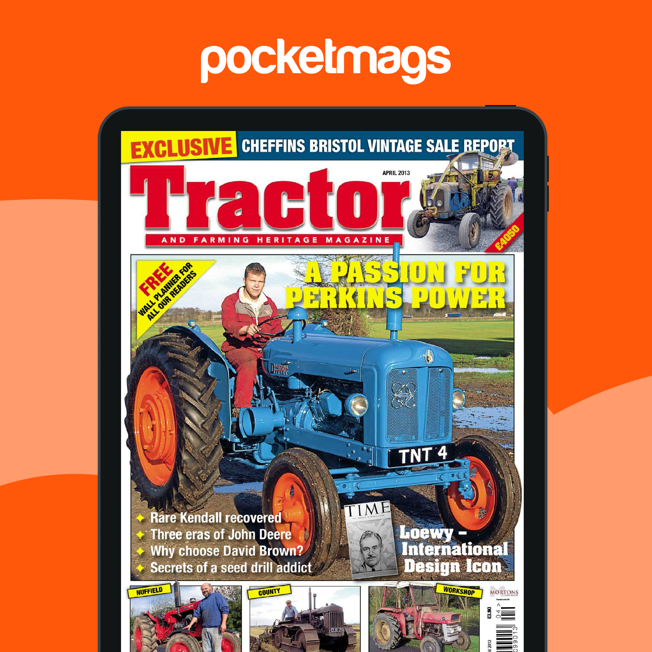 Tractor & Farming Heritage Magazine - April 2013 Edición anterior