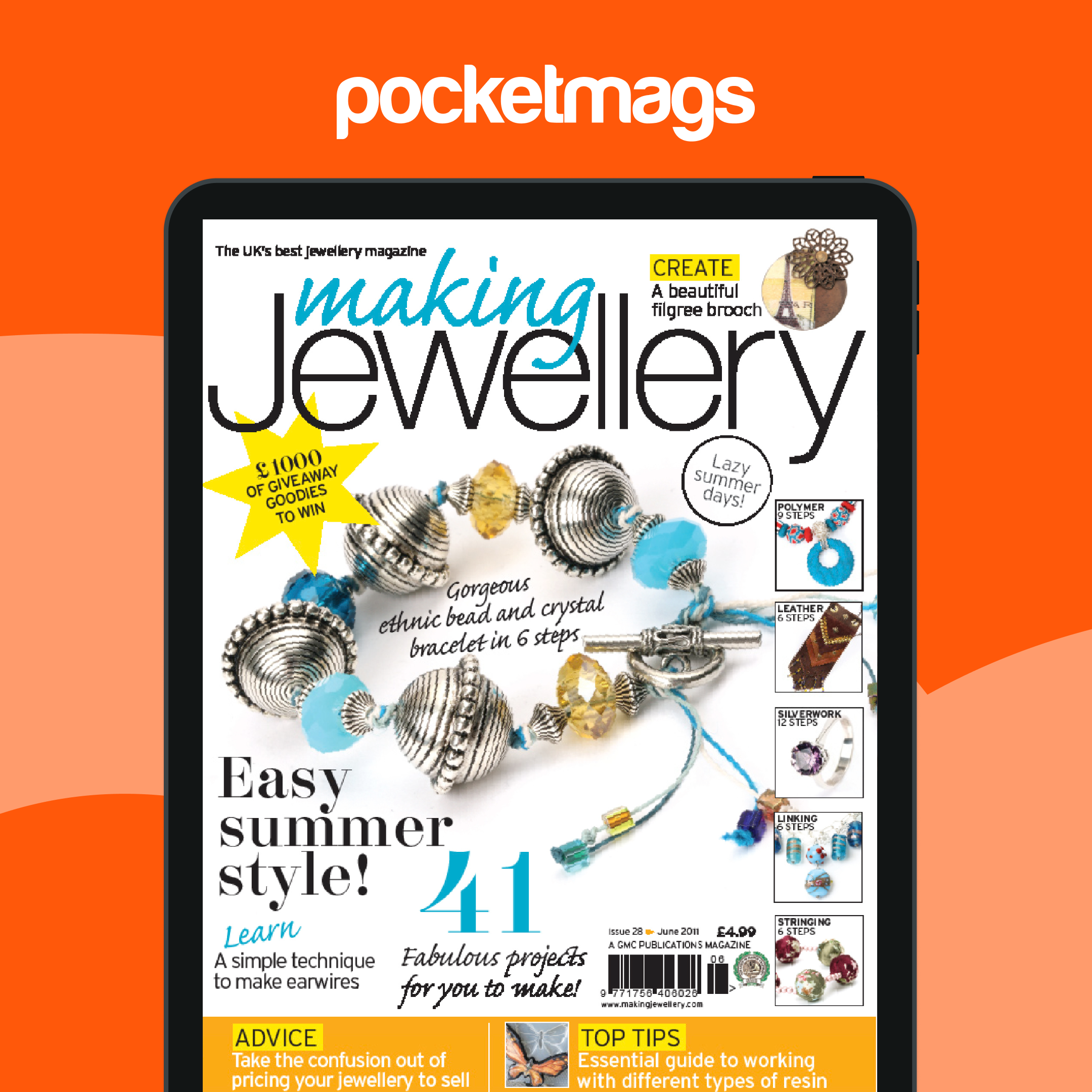 Making Jewellery Magazine - June 2011 Back Issue