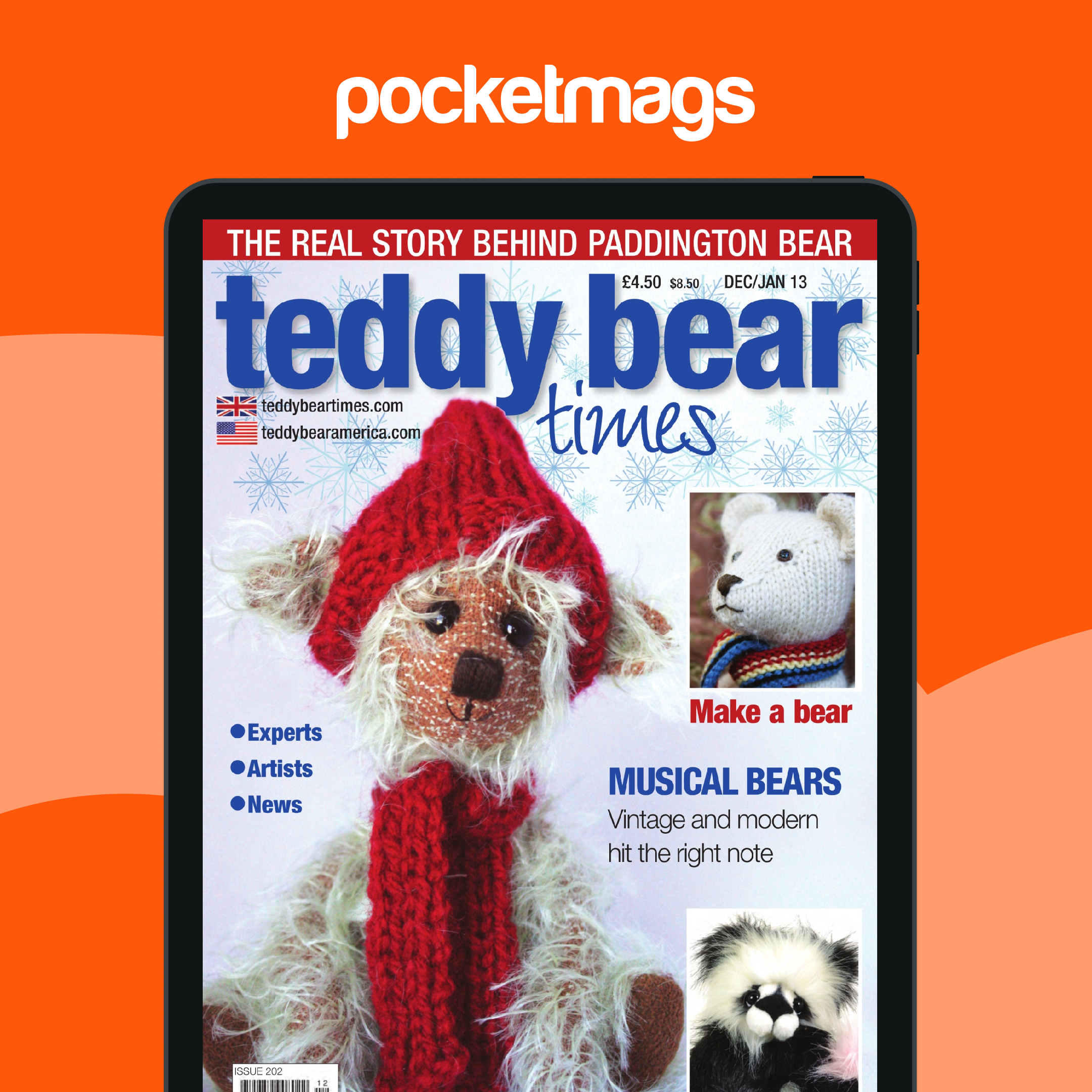 Teddy Bear Times Magazine - Teddy Bear Times Issue 202 Edición anterior