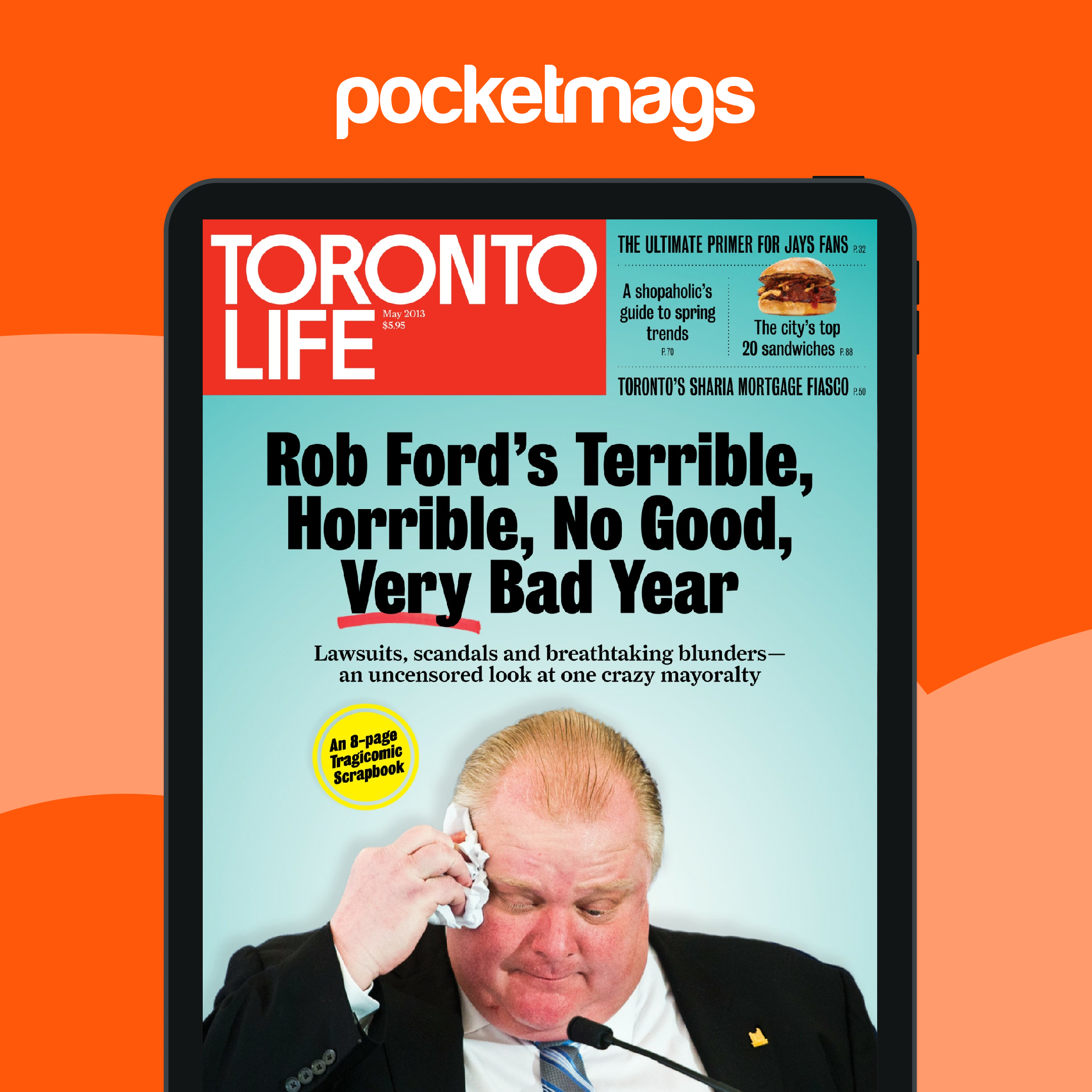 Toronto Life Magazine - May 2013 Back Issue