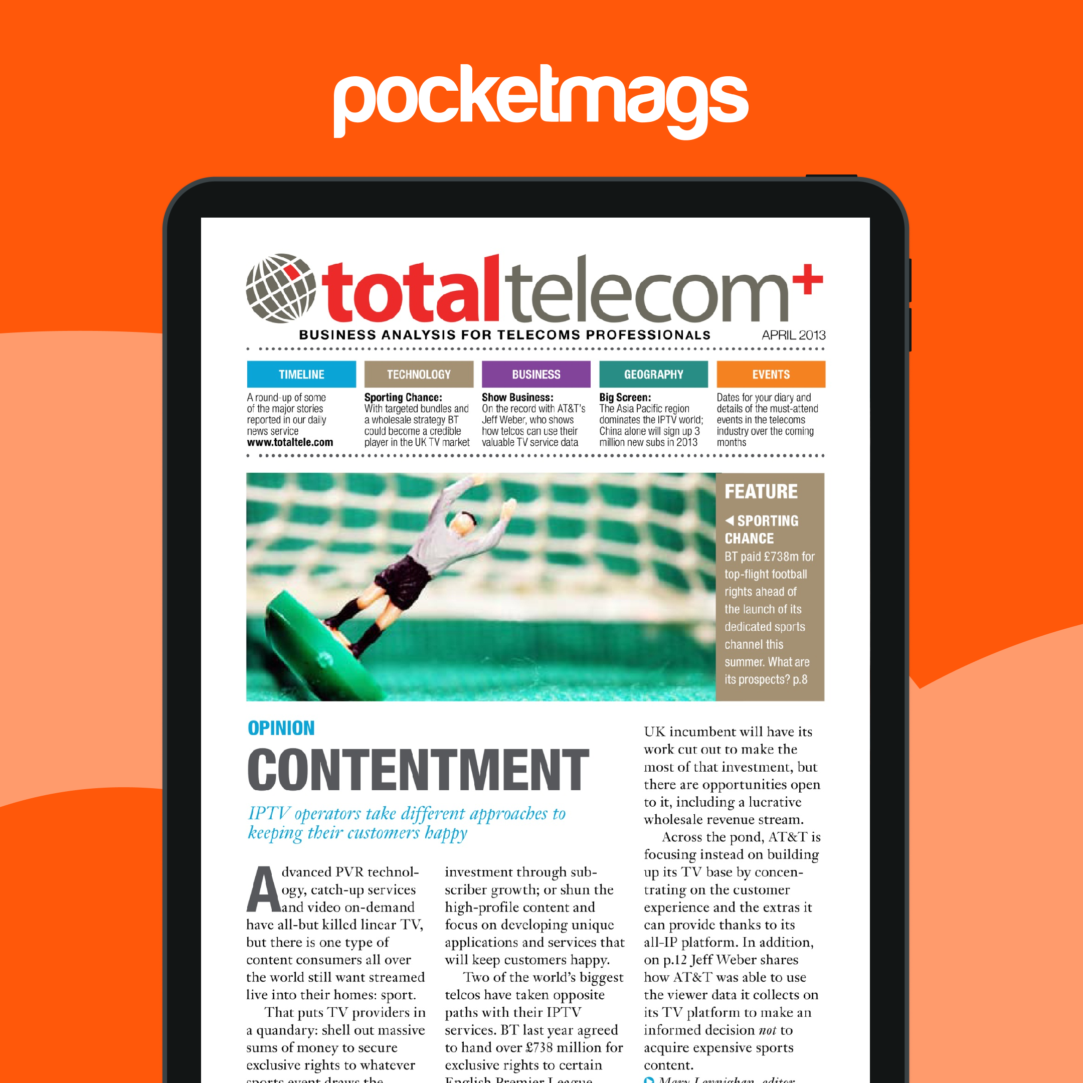 Total Telecom Magazine - Total Telecom Plus April 2013 Edición anterior