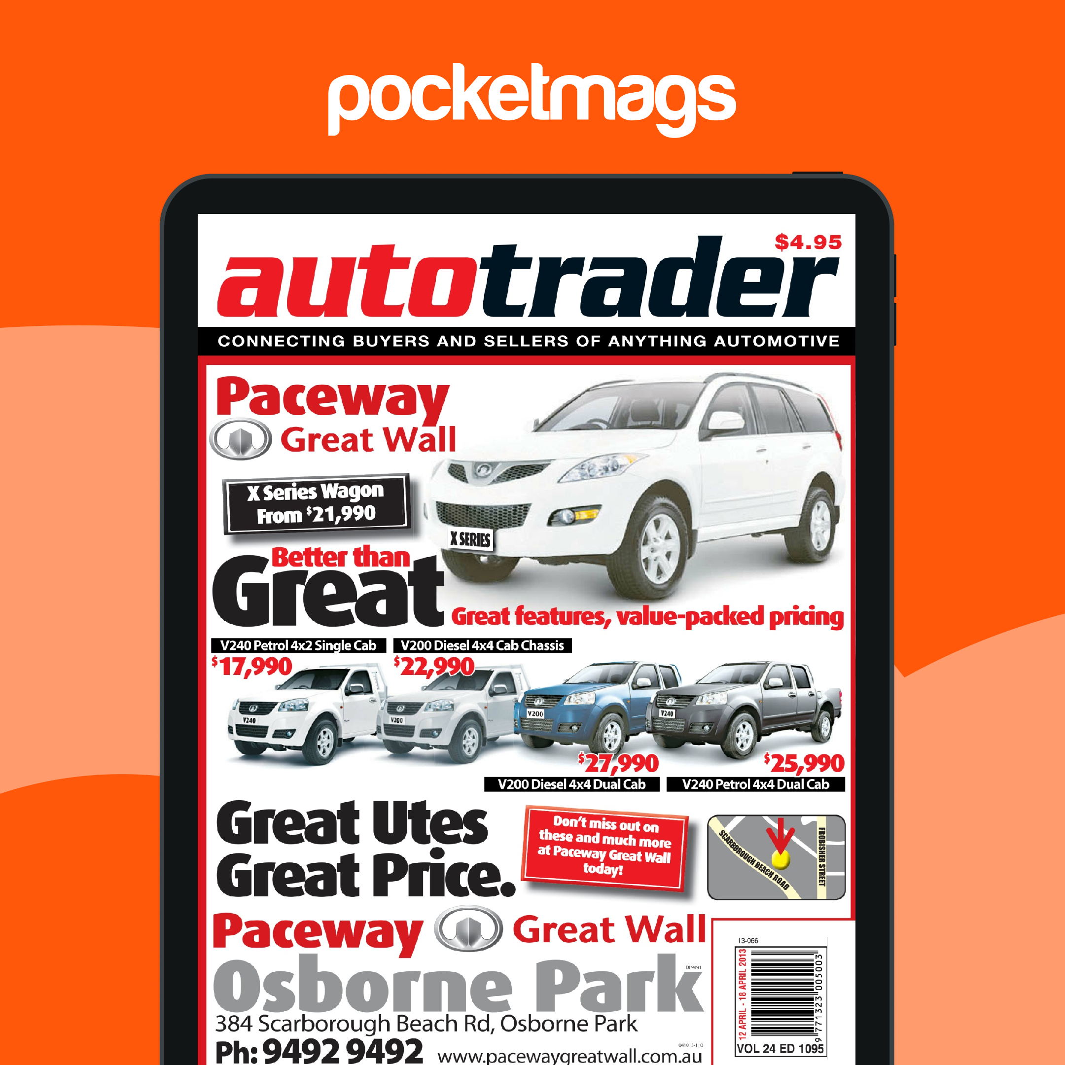 AutoTrader Magazine - Autotrader 1095 Back Issue