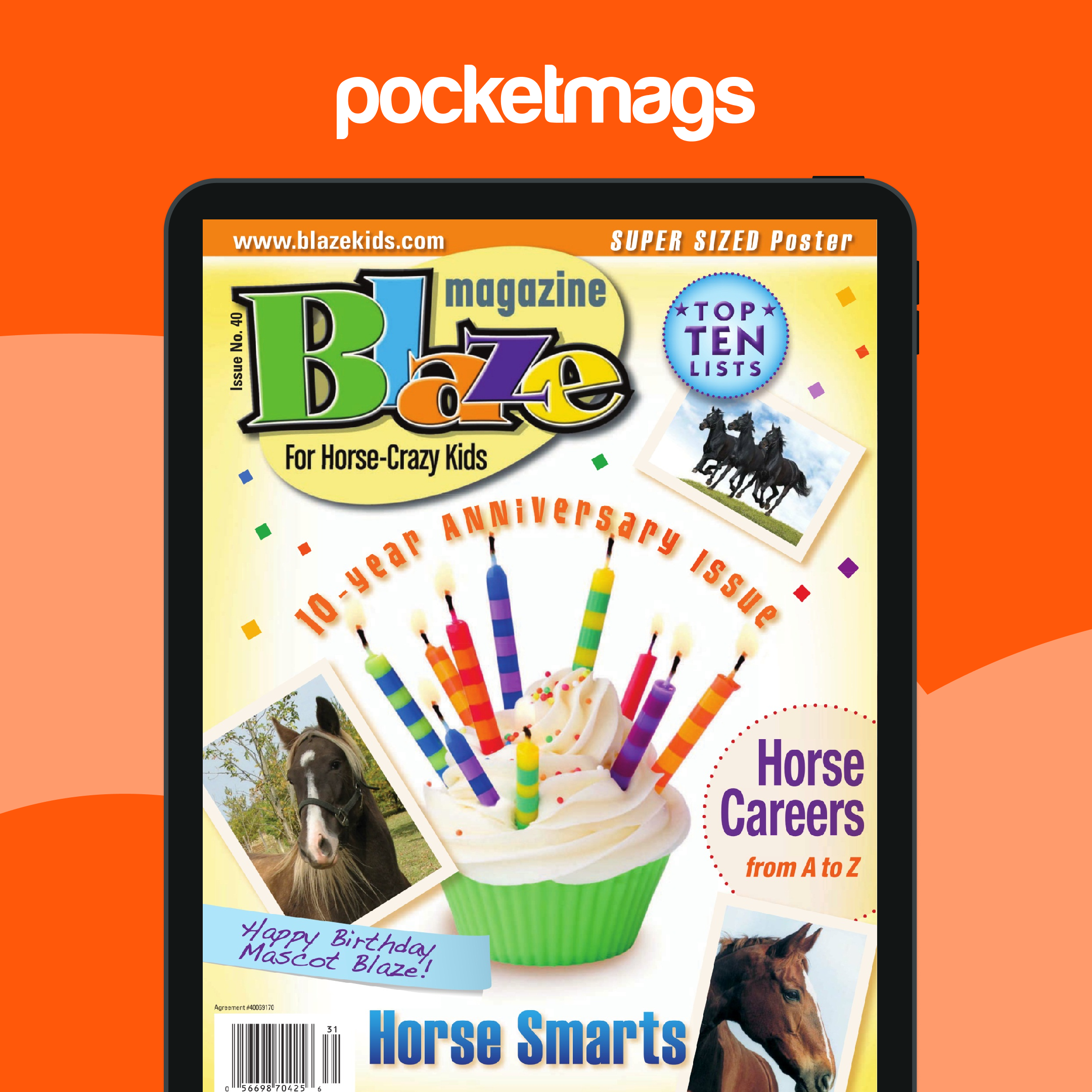 Blaze Magazine For Horse Crazy Kids - Issue No. 40 Retour à l'édition ...