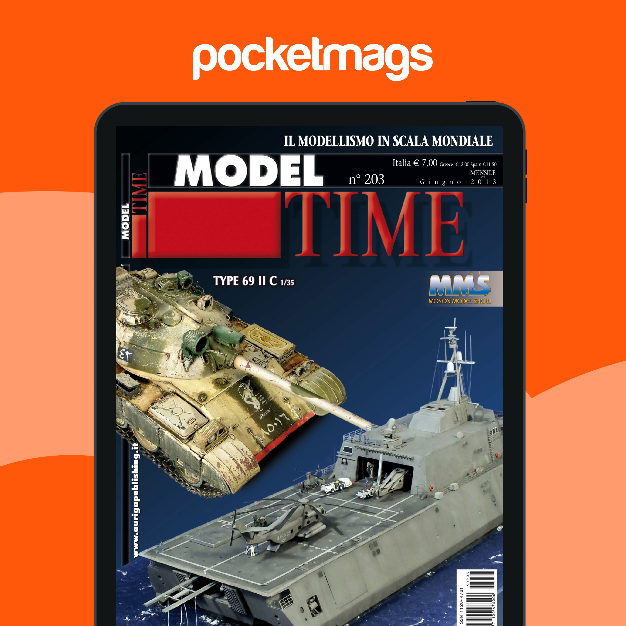 Model Time Magazine - Model Time 203 Back Issue