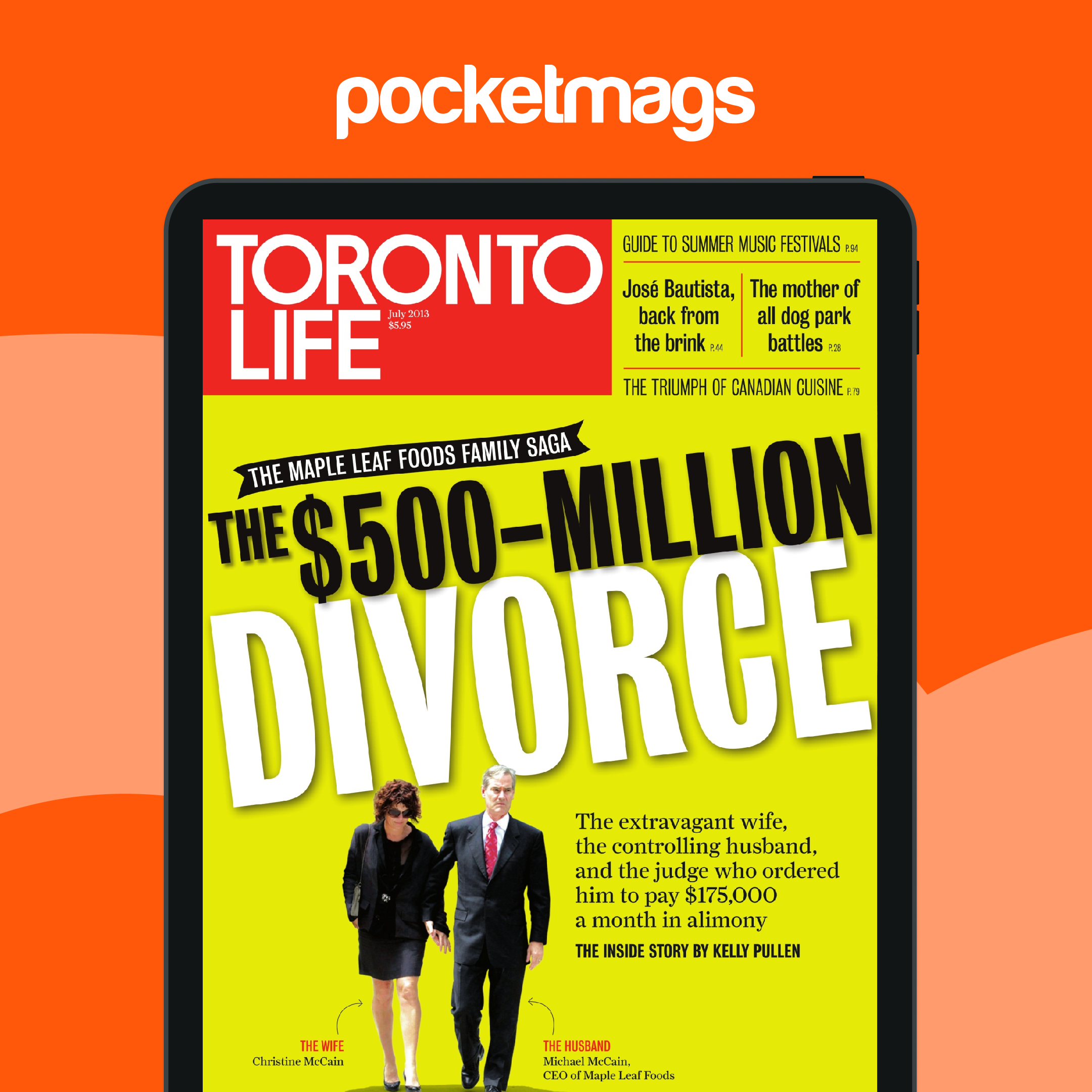 Toronto Life Magazine - July 2013 Back Issue