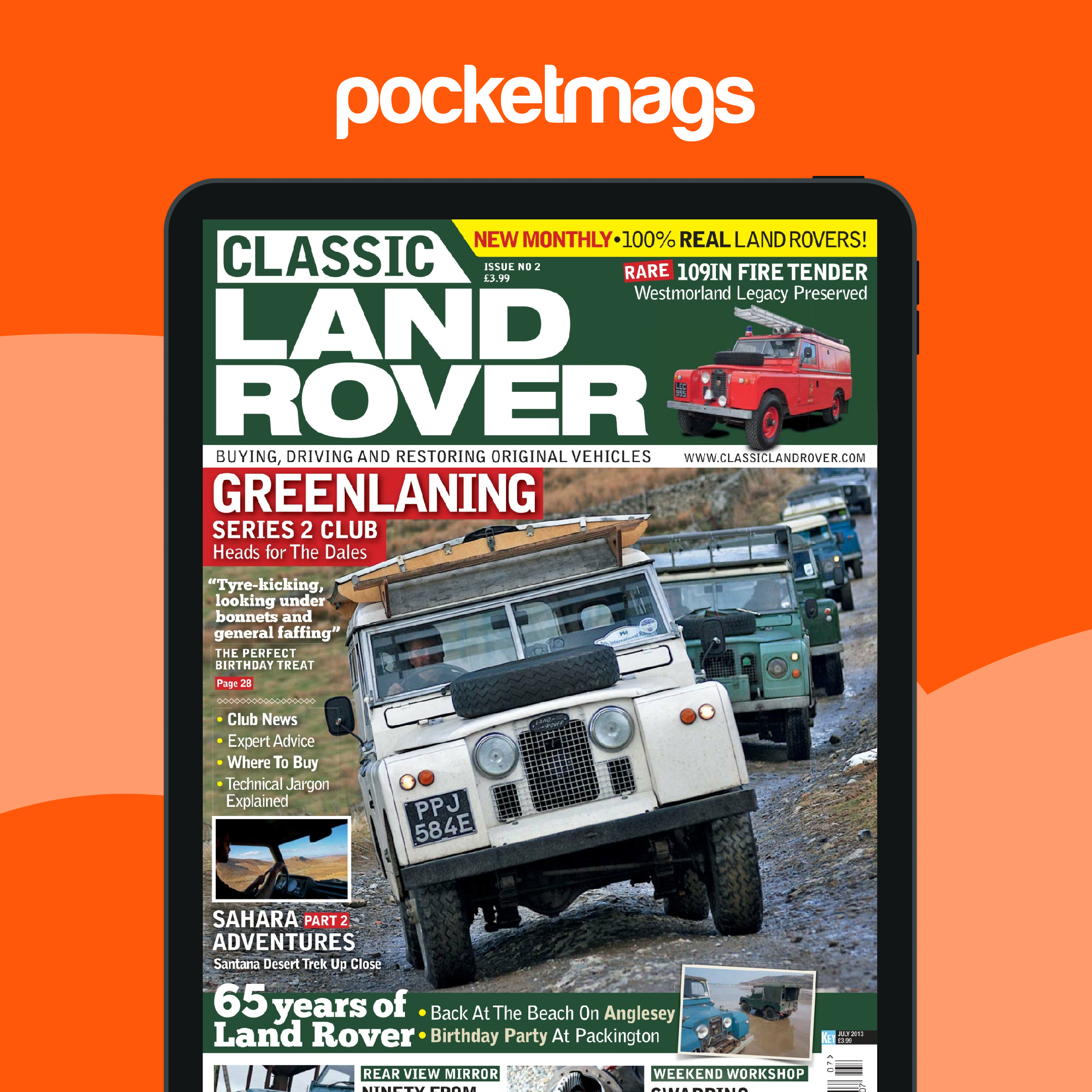 Classic Land Rover Magazine - Issue 2 Back Issue