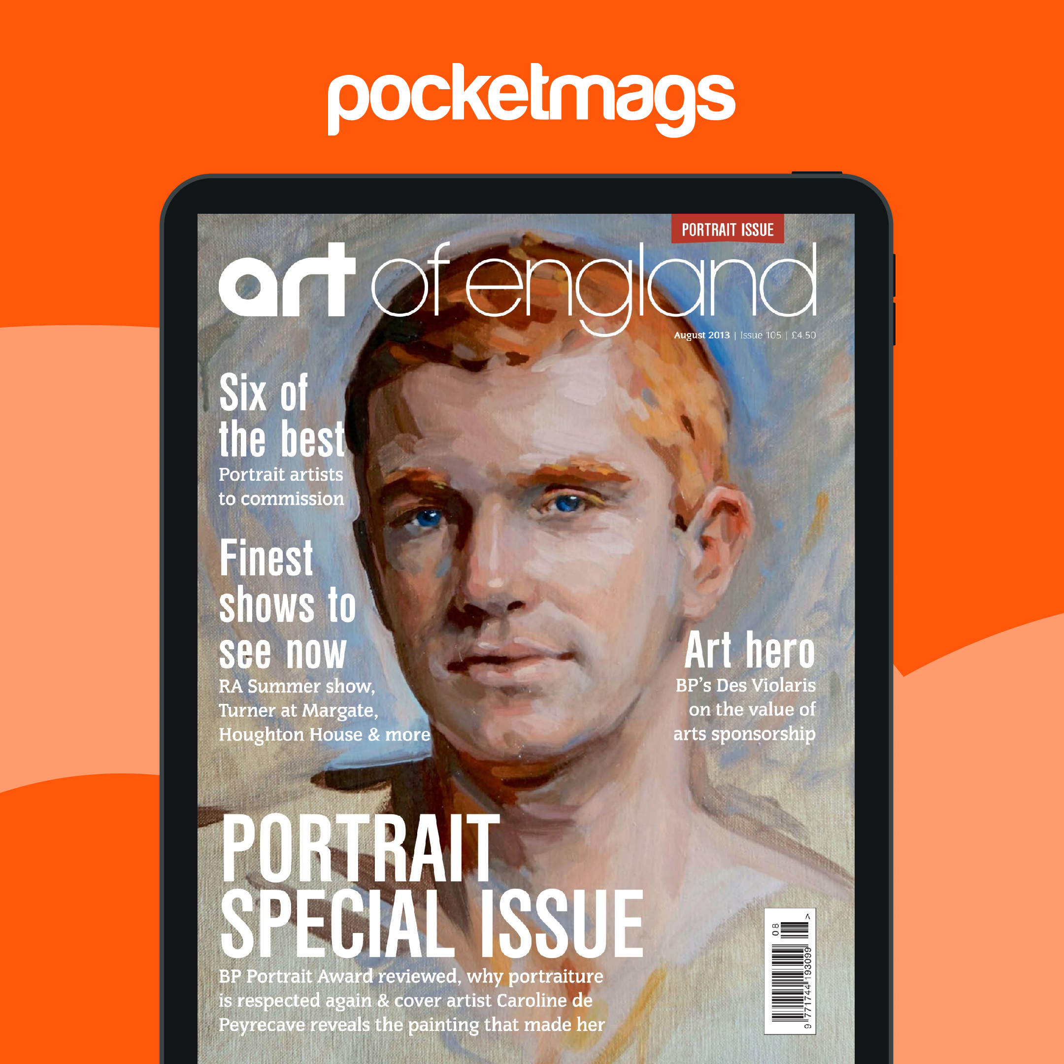 Art of England Magazine Subscriptions and 105 - August 2013 Issue